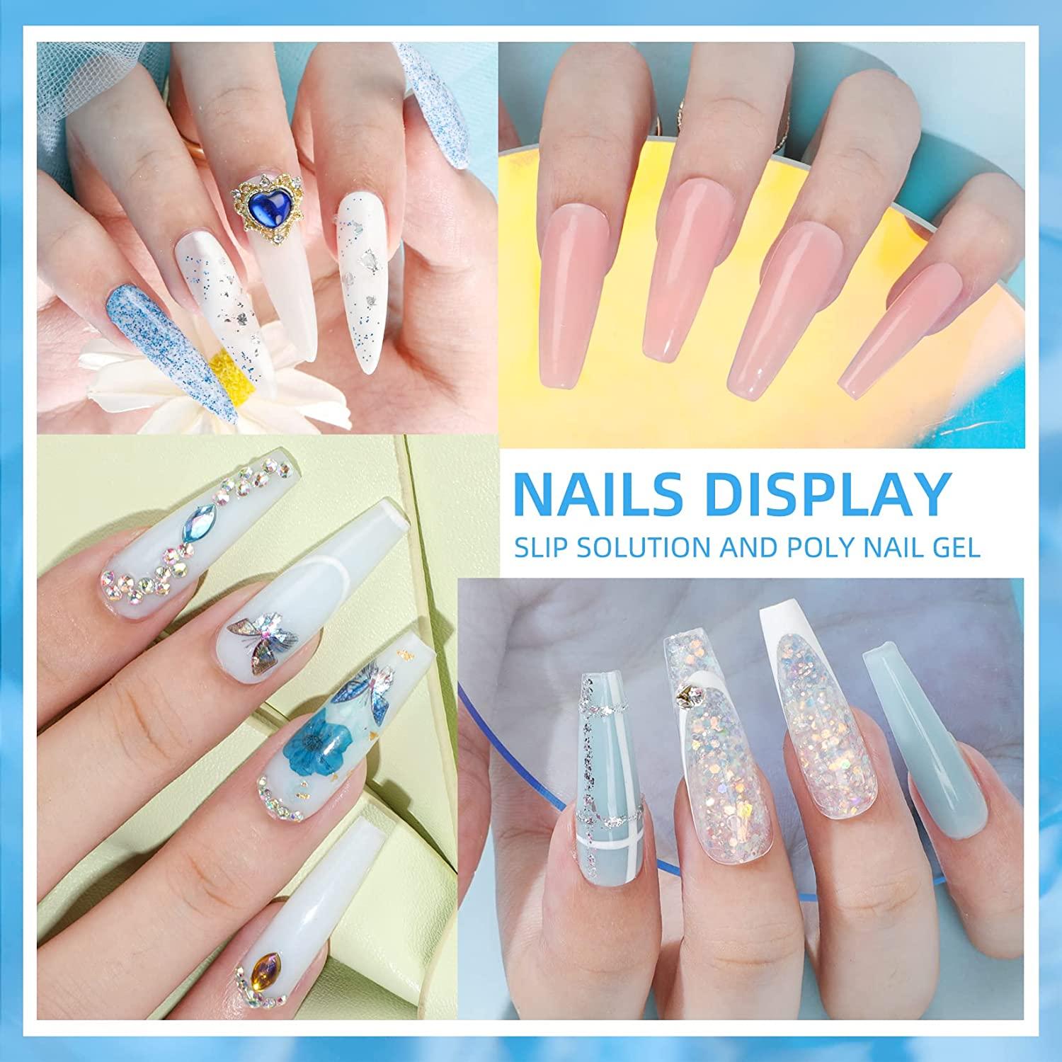 Morovan Poly Gel Slip Solution 120ml - Anti-Stick Liquid for Nail ...