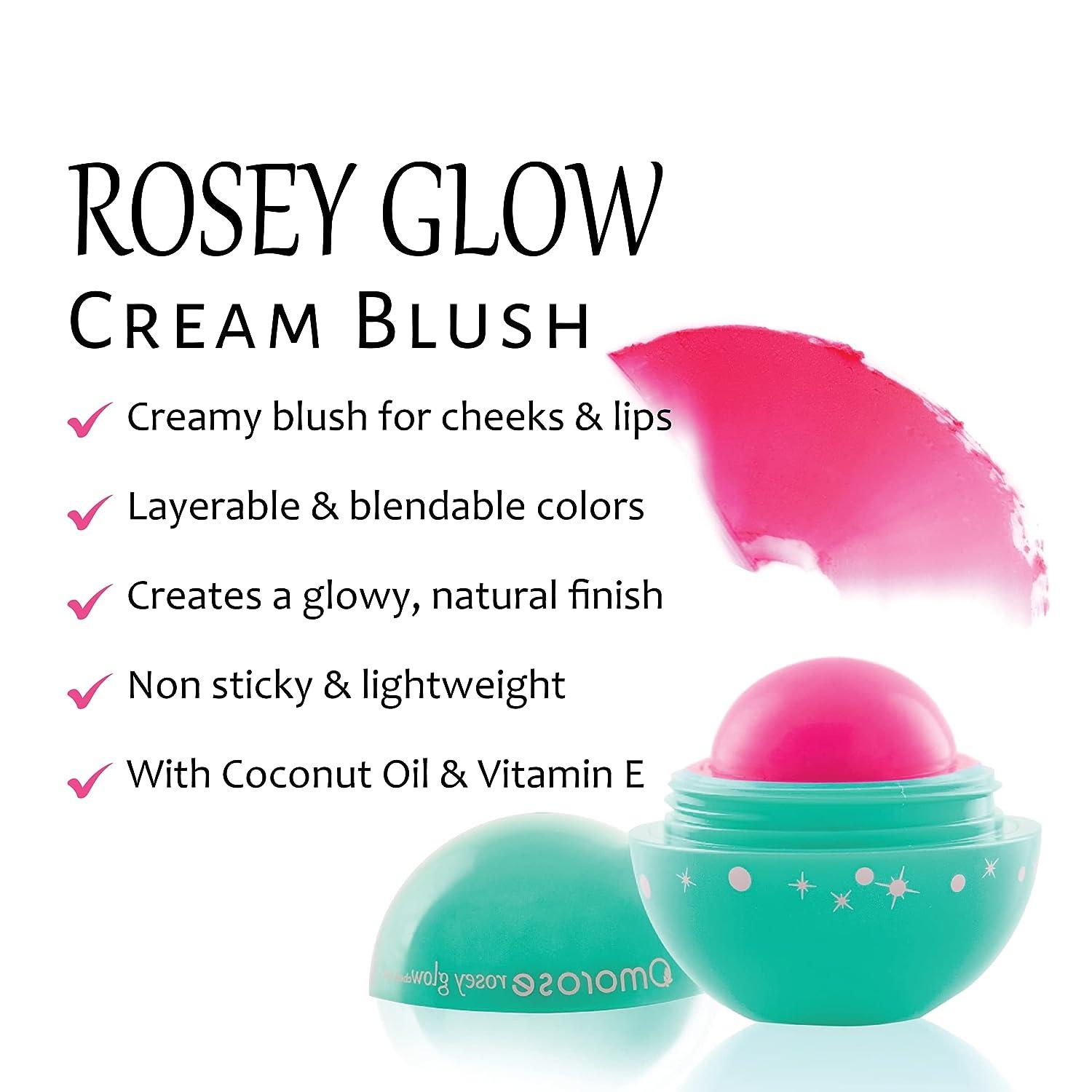 Omorose Cream Blush for Cheeks & Lips - Pigmented & Natural | Cruelty ...