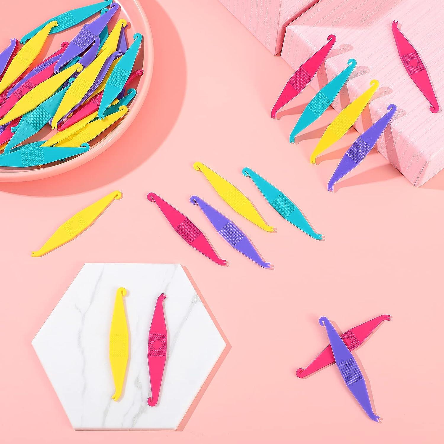50 Pcs Disposable Elastic Placers for Braces - Multicolored Rubber Band ...