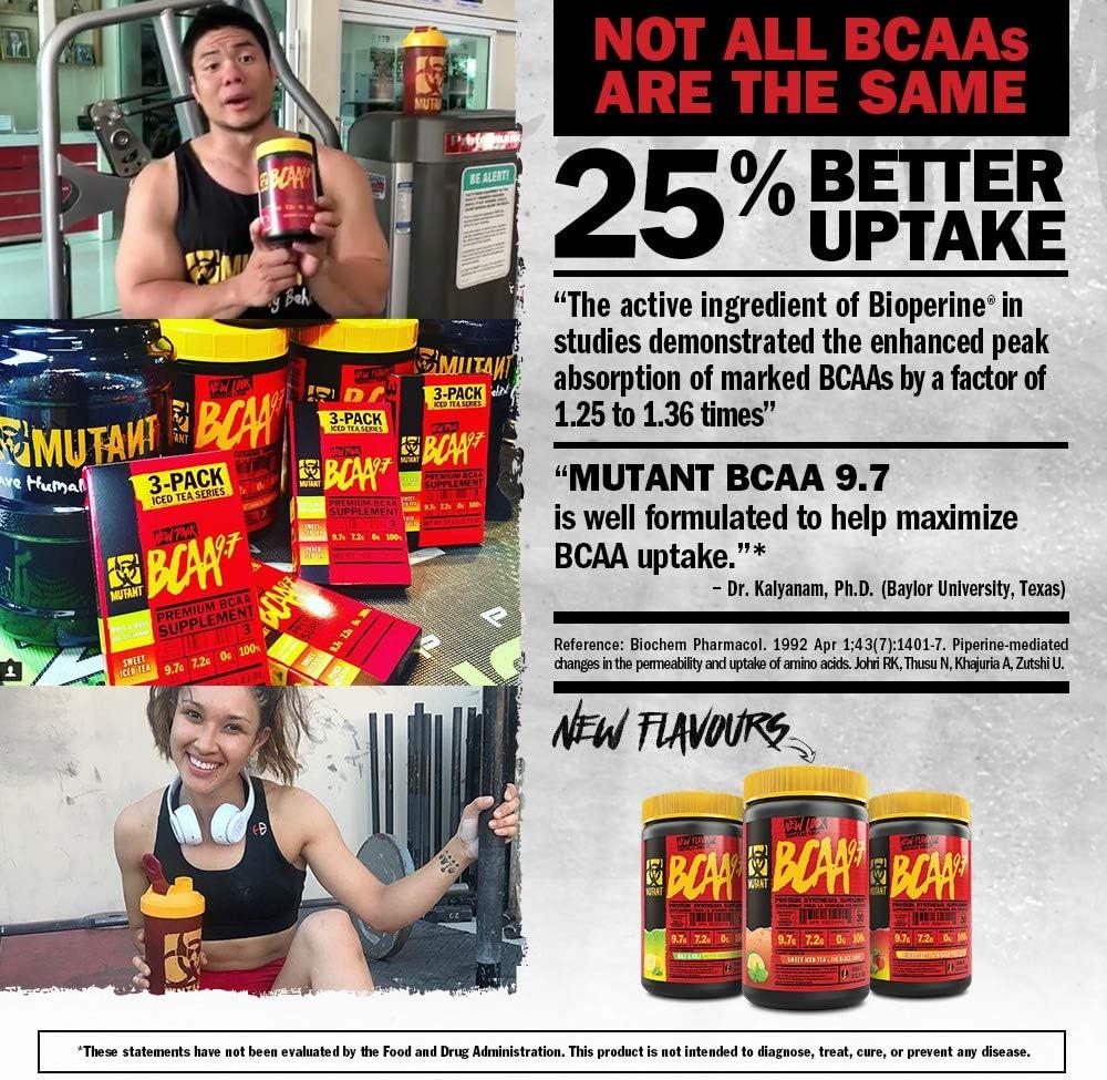 MUTANT BCAA 9.7 Roadside Lemonade 348g - Amino Acid & Electrolyte BCAA ...