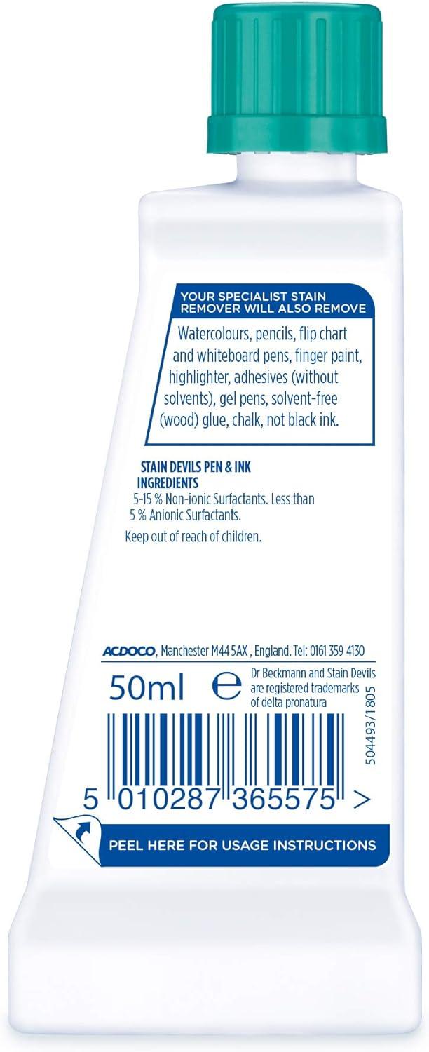 Dr. Beckmann Stain Devils Pen and Ink Remover 50ml - Pack of 1 | Buy ...