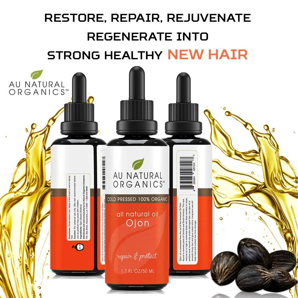 Organic Ojon Oil for Hair Loss & Repair | 100% Cold Pressed Virgin ...