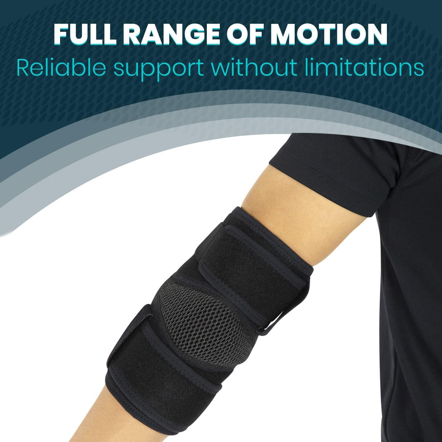 Vive Elbow Brace - Tennis Compression Sleeve for Golfers - Tendonitis ...