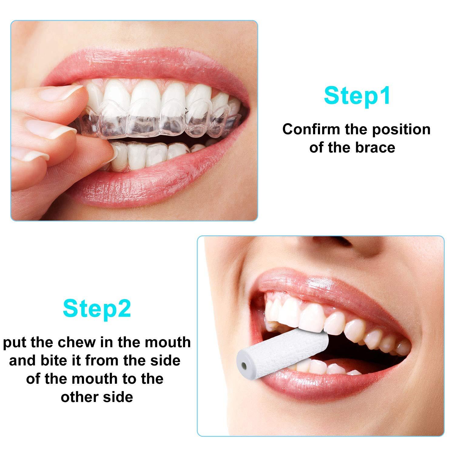 10 Pieces Aligner Chewies Trays White Aligner Chompers Aligner Trays ...