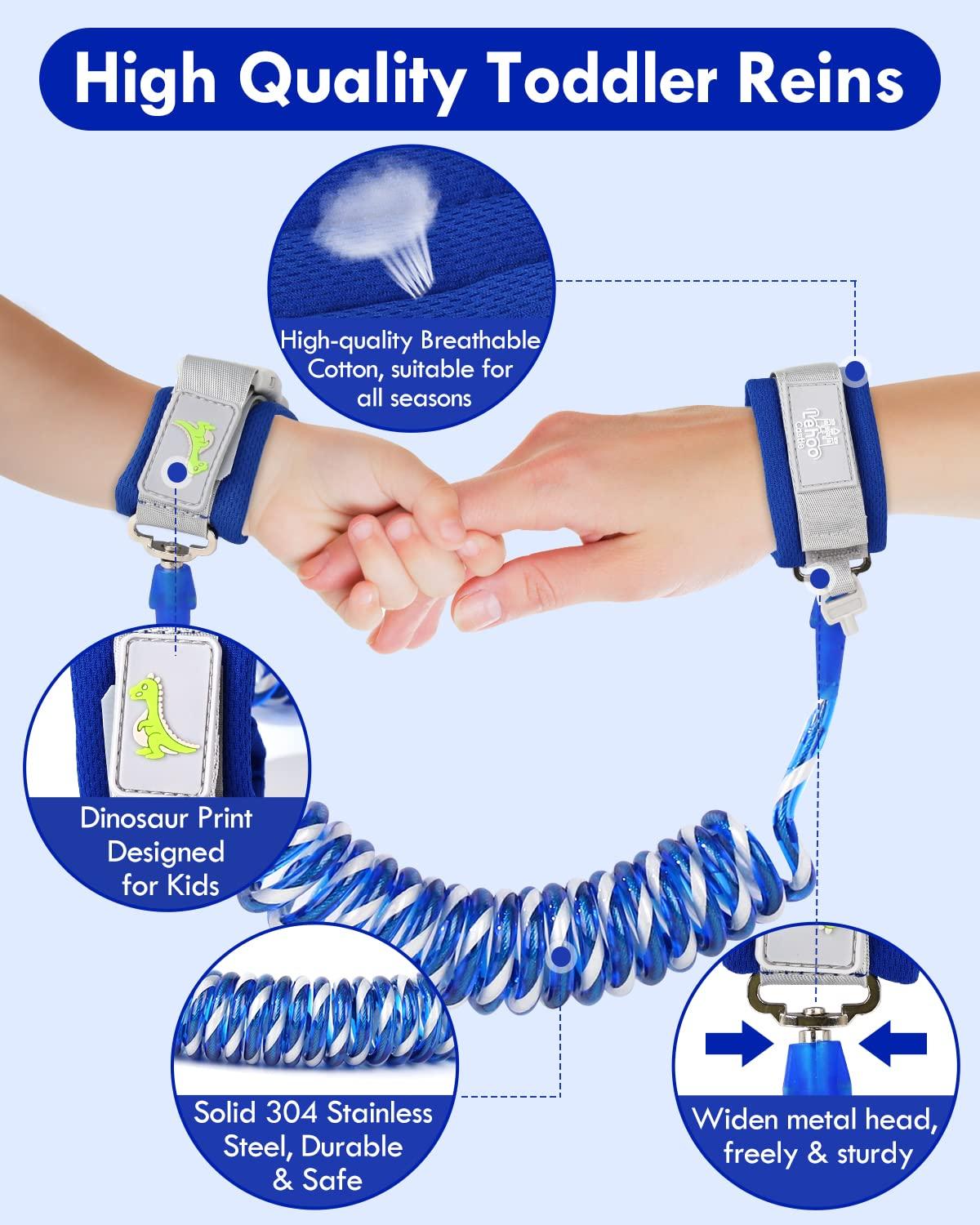 Lehoo Castle Upgraded Anti Lost Wrist Link Kid Harness with Key Lock ...