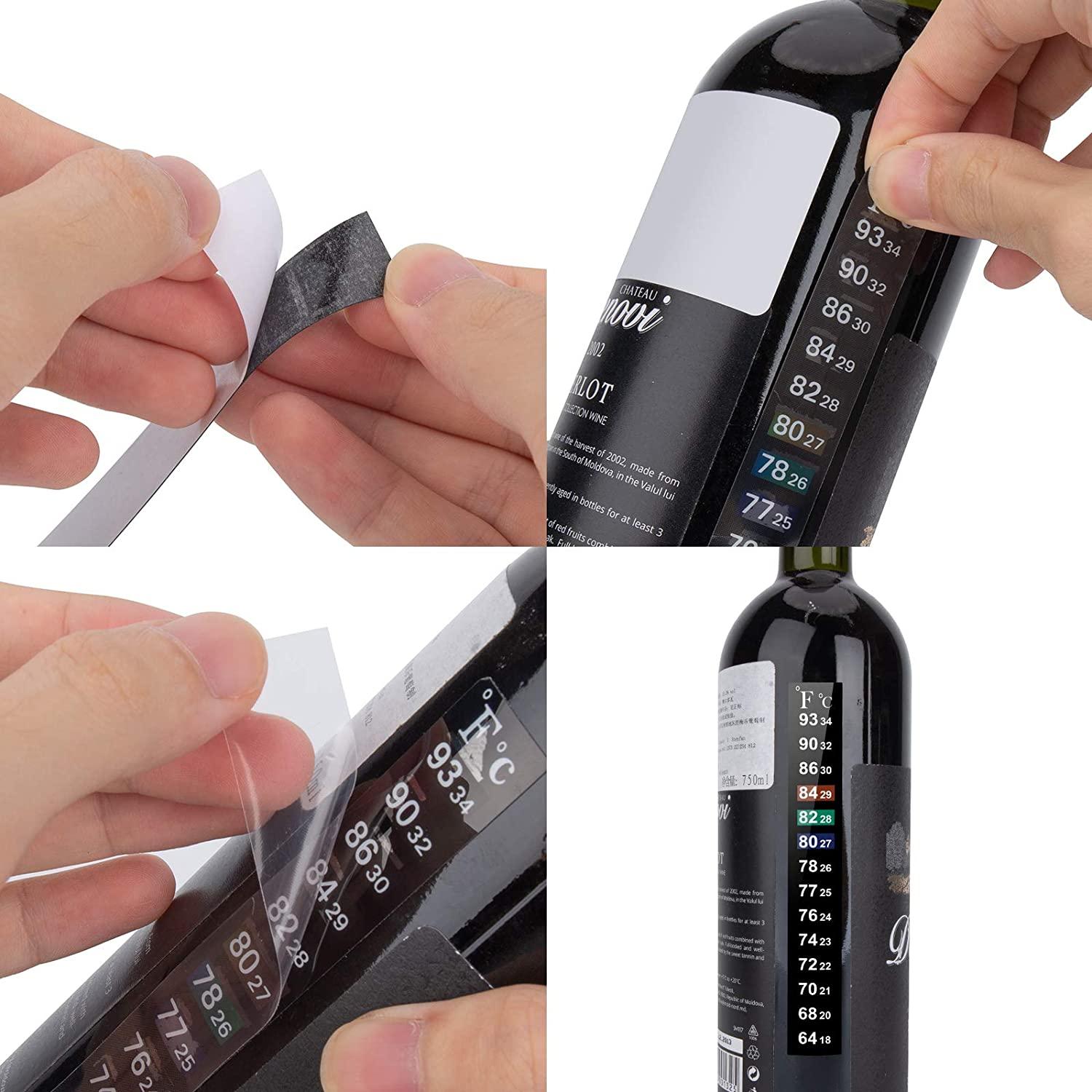 Aquarium Thermometer Sticker - Adhesive Brewing Temperature Strip for ...