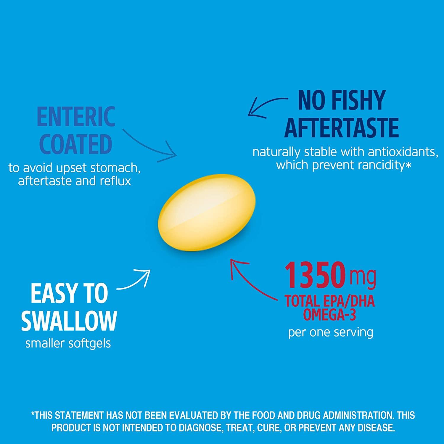 21st Century Alaska Wild Fish Oil Mega Omega 3 - 1950 mg 1350 mg - 90 ...