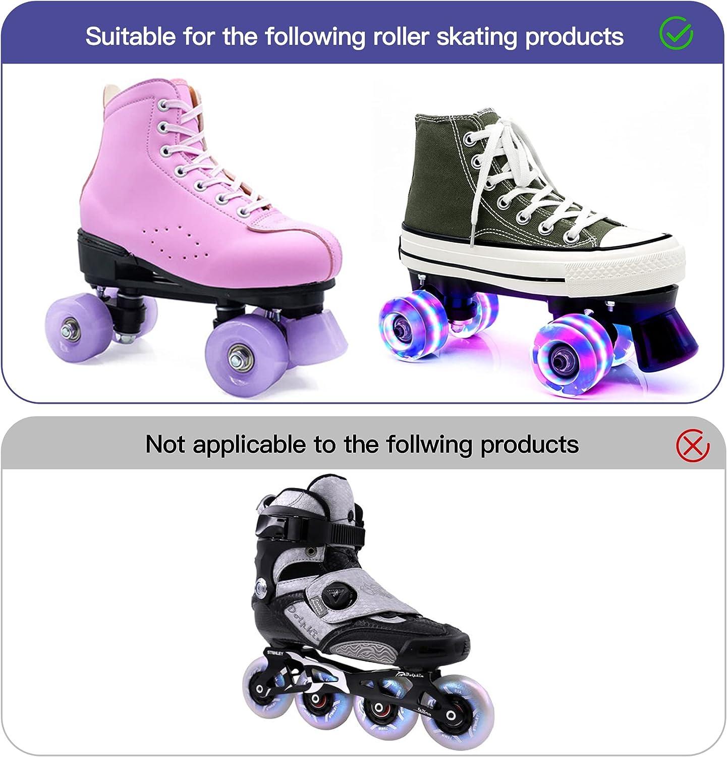 TUCANA Star Shape 85A Rubber Roller Skate Stopper | Adjustable Toe Stop ...