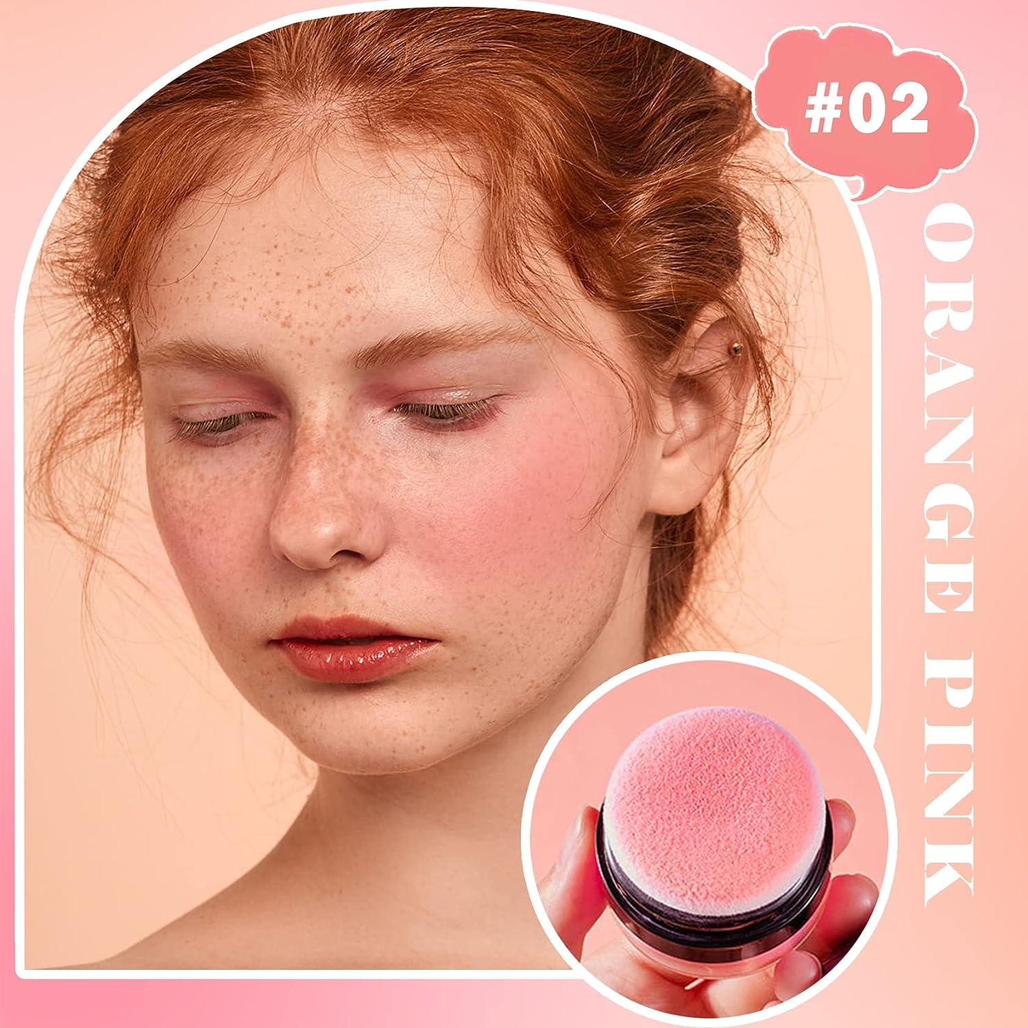 Long-Lasting Waterproof Loose Powder Blush - Matte Natural Pink Air ...