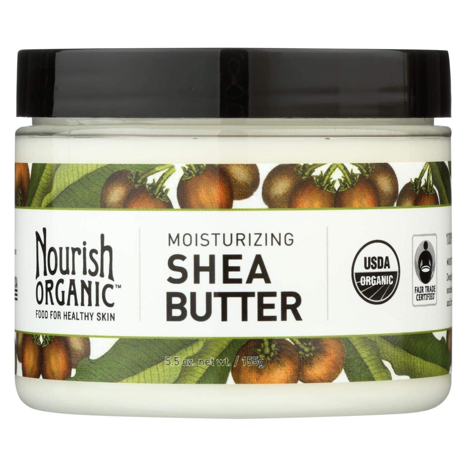 Nourish Raw Organic Shea Butter - 100% Natural | Pure and Unrefined ...