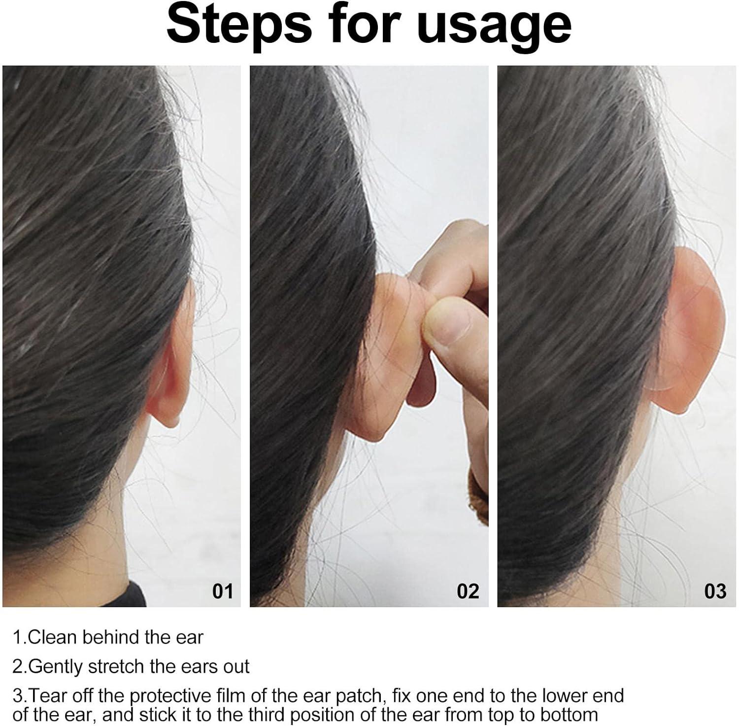 Uwariloy Cosmetic Ear Corrector - 60 Patches for Protruding Ears ...