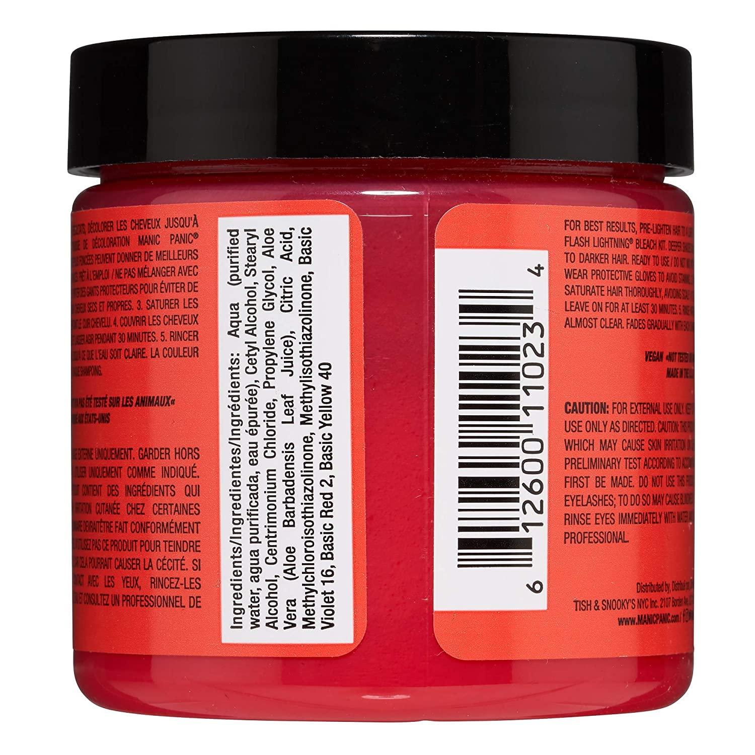 Manic Panic Pretty Flamingo Semi-Permanent Hair Dye | Vegan & Cruelty ...