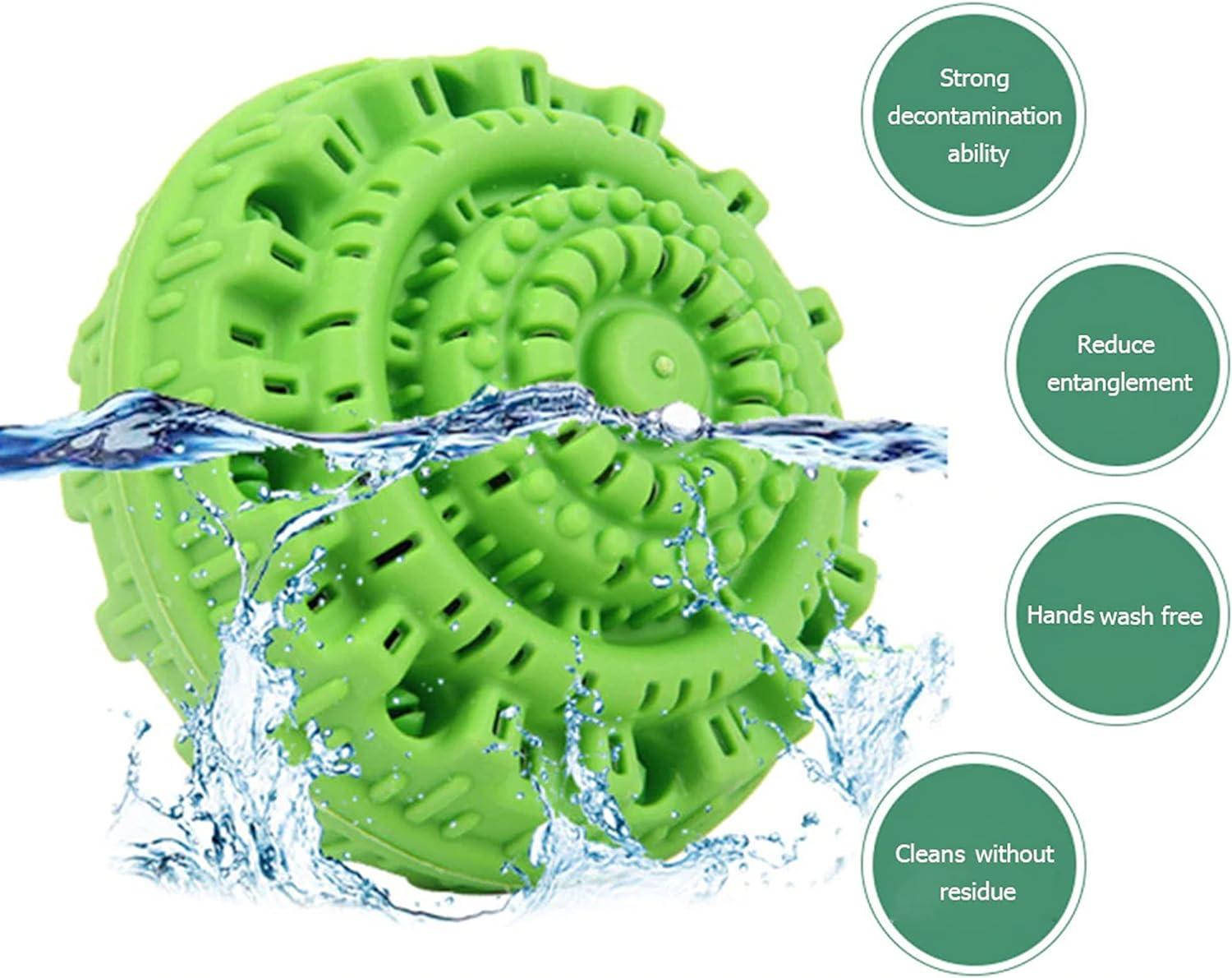 Pair of Reusable Eco Washing Balls - Anion Molecules - No Detergent ...