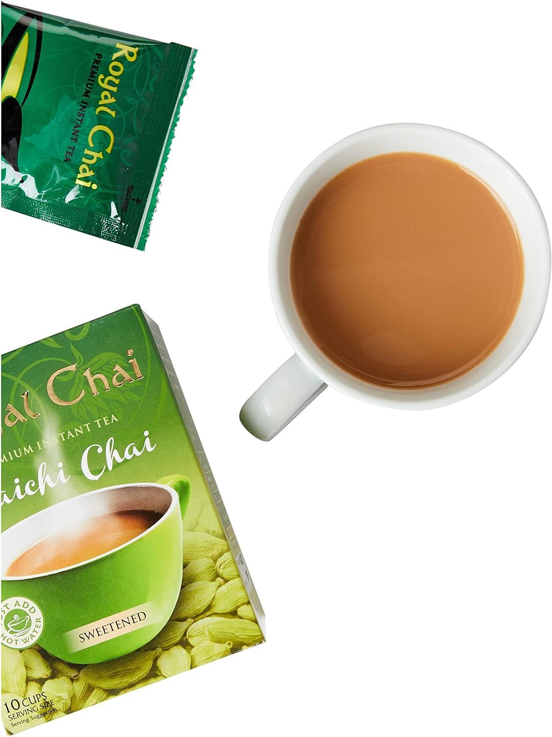 Royal Chai Elaichi Premium Instant Indian Tea - 10 Count Pack ...