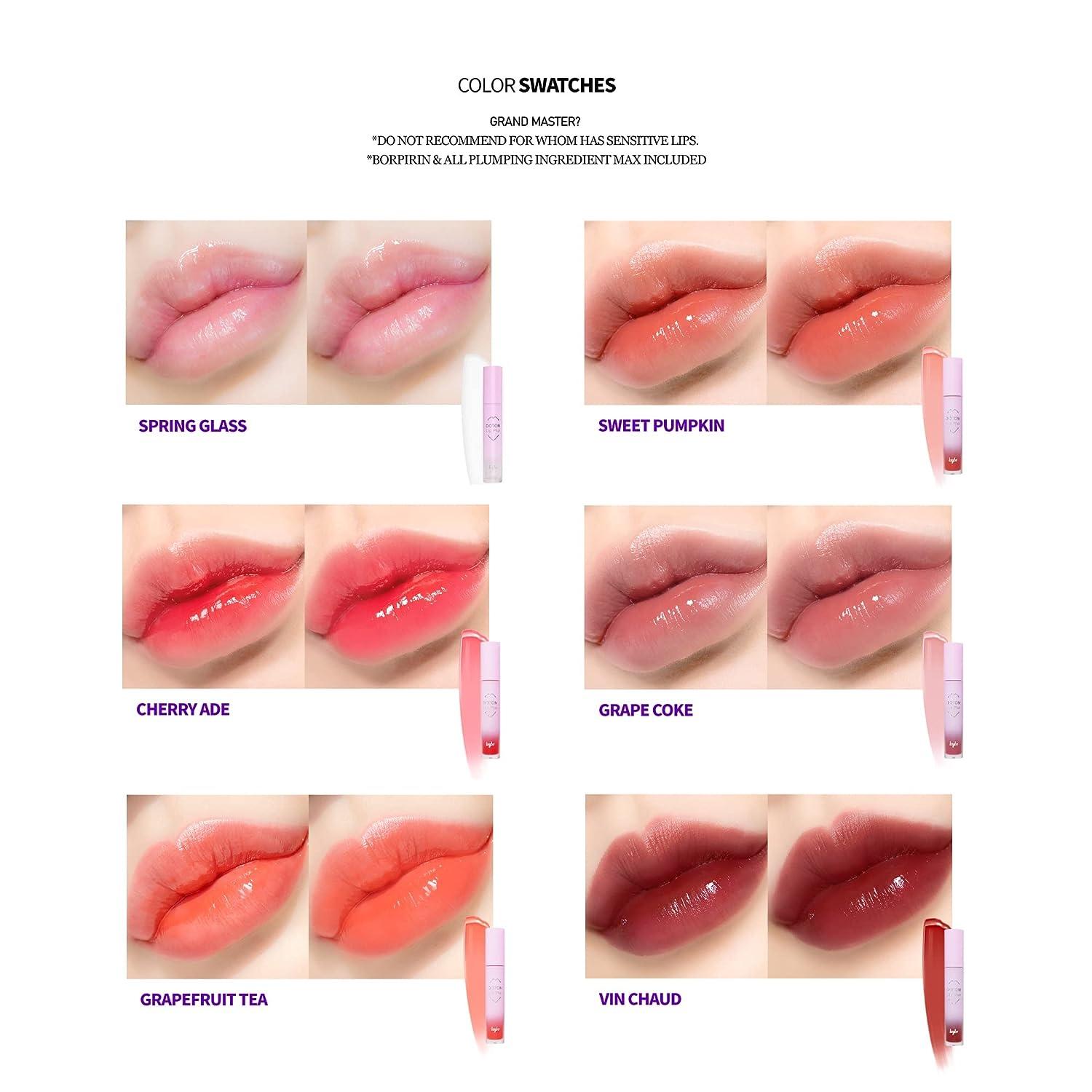 Dotom Lip Plus 16 Colors Lip Plumper Gloss | Extreme Plumping Clear Lip ...