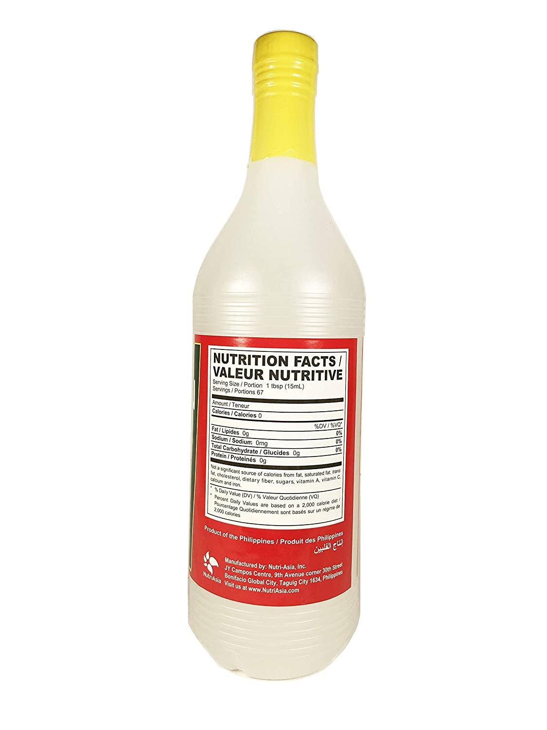 Datu Puti Cane Vinegar 3-Pack (1L Each) - 33.81 Fl Oz (3 Bottles ...