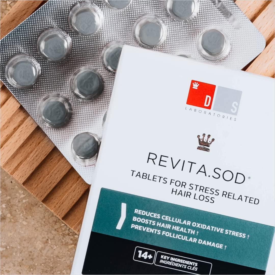 Revita.SOD Hair Growth Supplement by DS Laboratories - Fuller Thicker Stronger Hair, Combat Hair ...