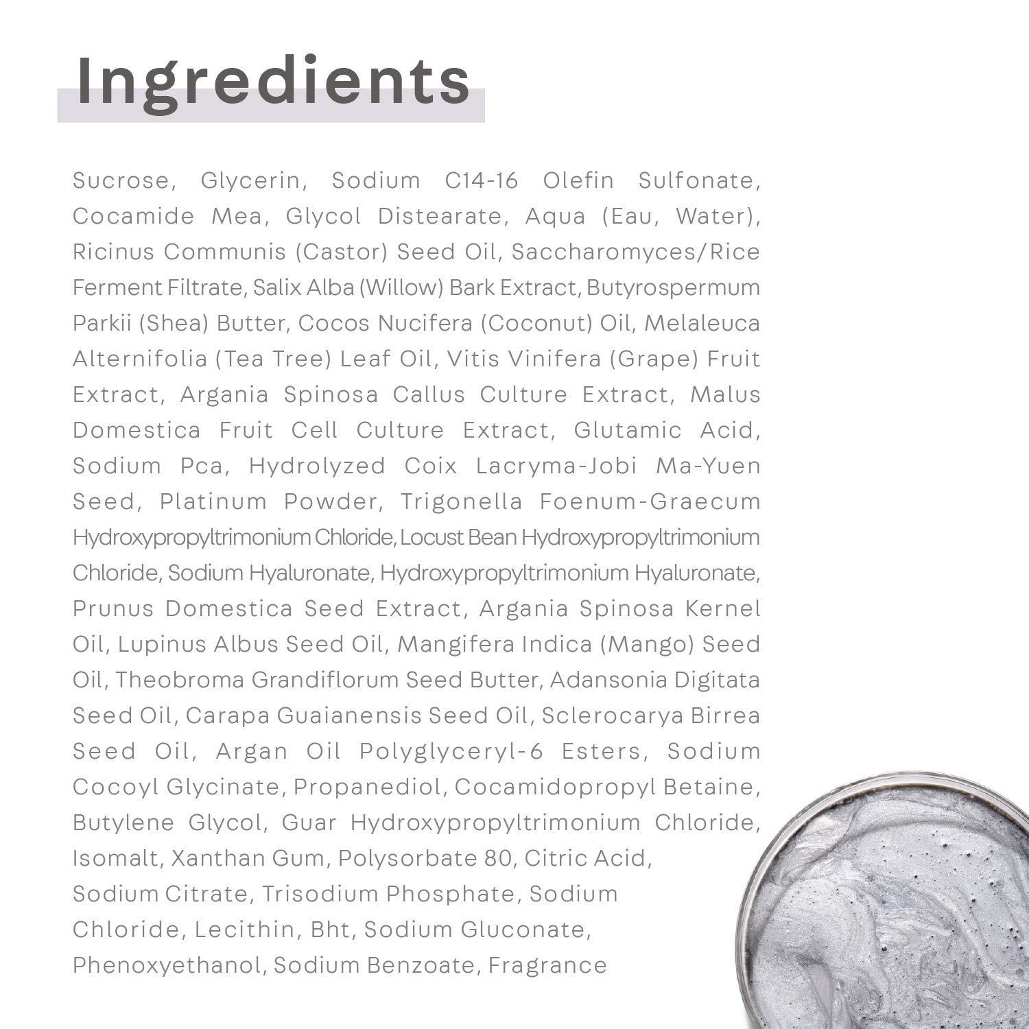 NatureLab Perfect Shine Scalp Scrub - Exfoliating Treatment with Grape ...