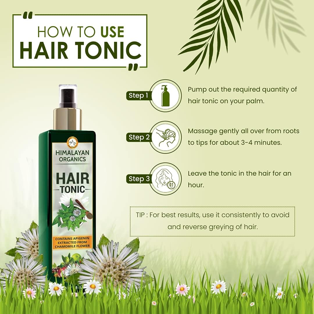 Himalayan Organics Pure Cold Press Virgin Hair Tonic 200ml - Natural ...