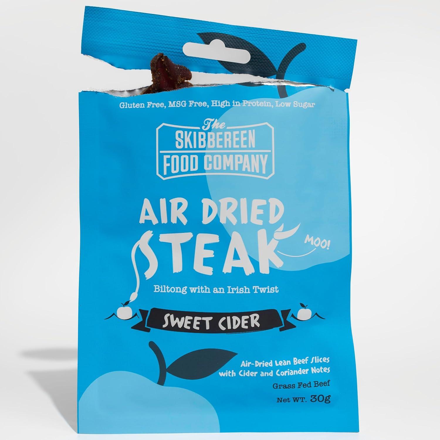 Grass Fed Beef Jerky Sweet Cider - Lean Beef Biltong Air Dried - The ...