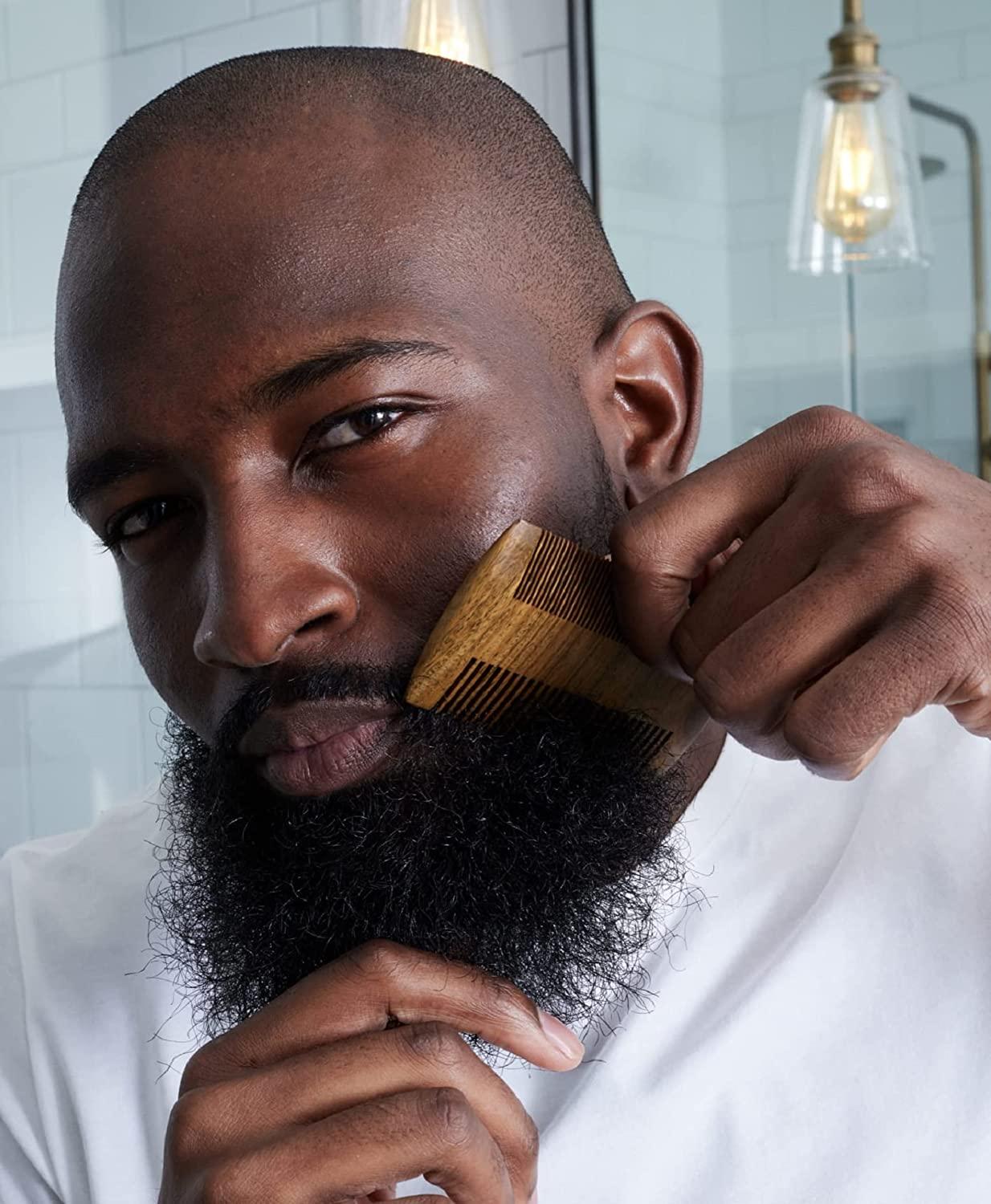 Cremo Dual-Sided Beard Comb for Grooming and Shaping Facial Hair - Made ...