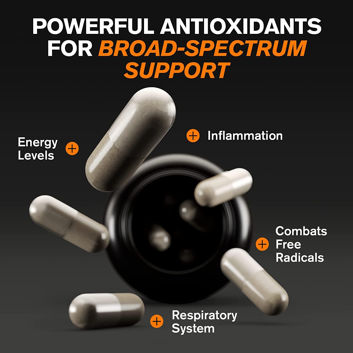 Immune Support Vitamins - Elderberry, Zinc, Vitamin C for Adults ...