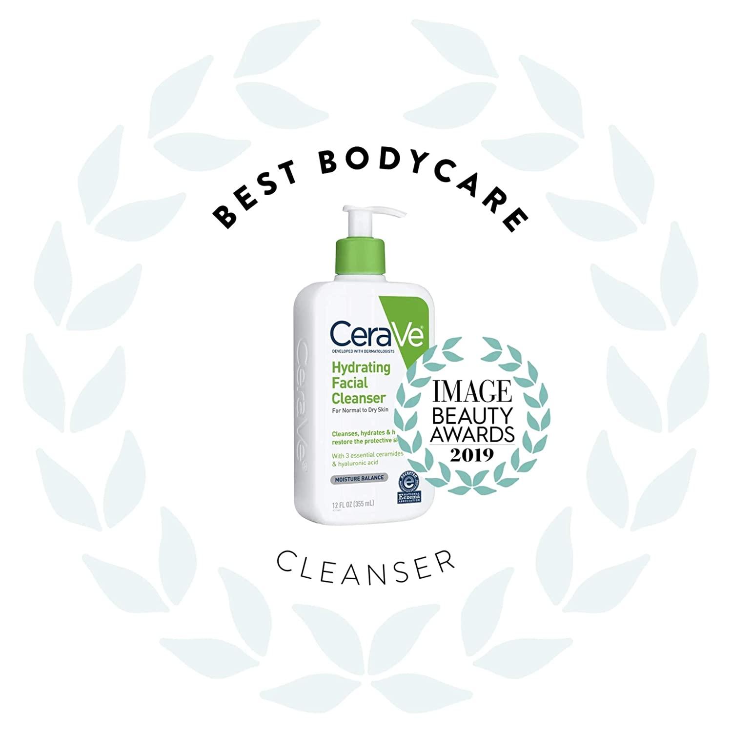 Cerave Hydrating Facial Cleanser 12 Fl Oz Gentle Moisturizing