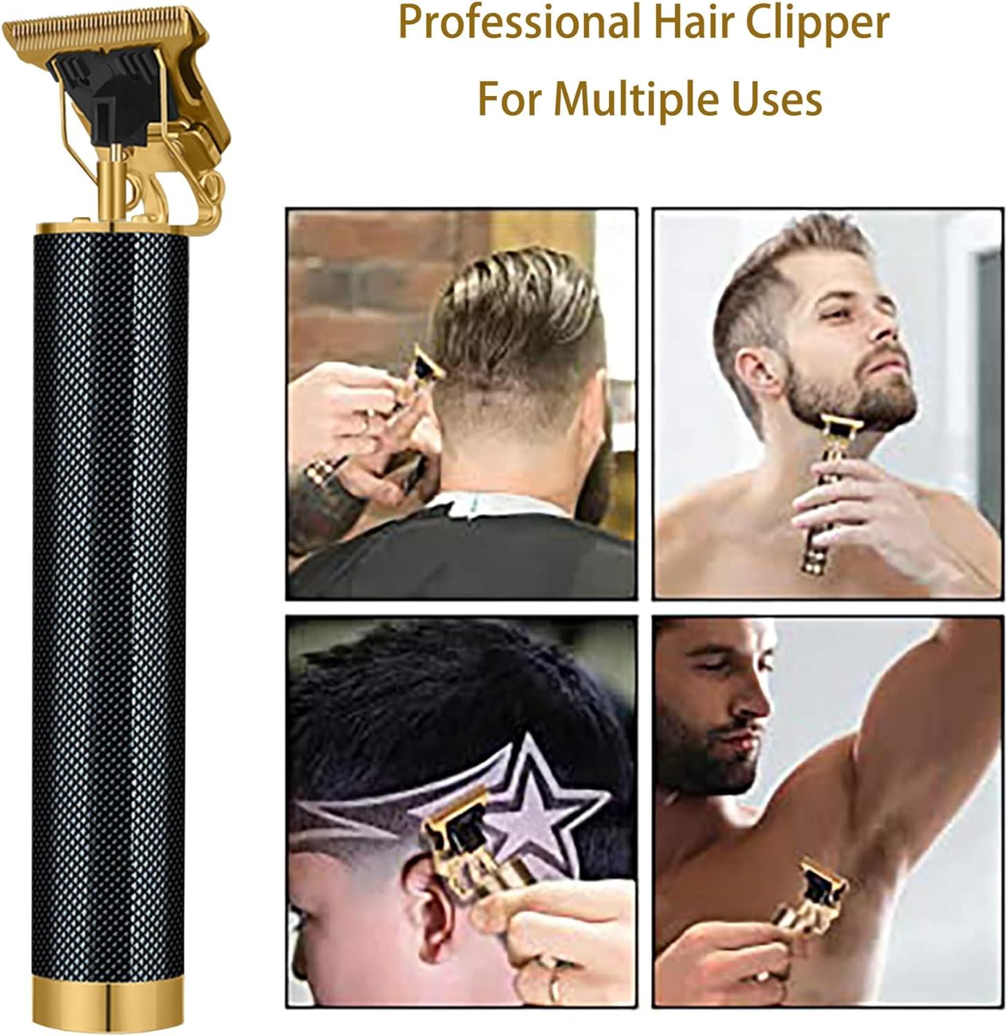 Precision T-Blade Professional Trimmer Set - Zero Gapped Hair Cutting ...