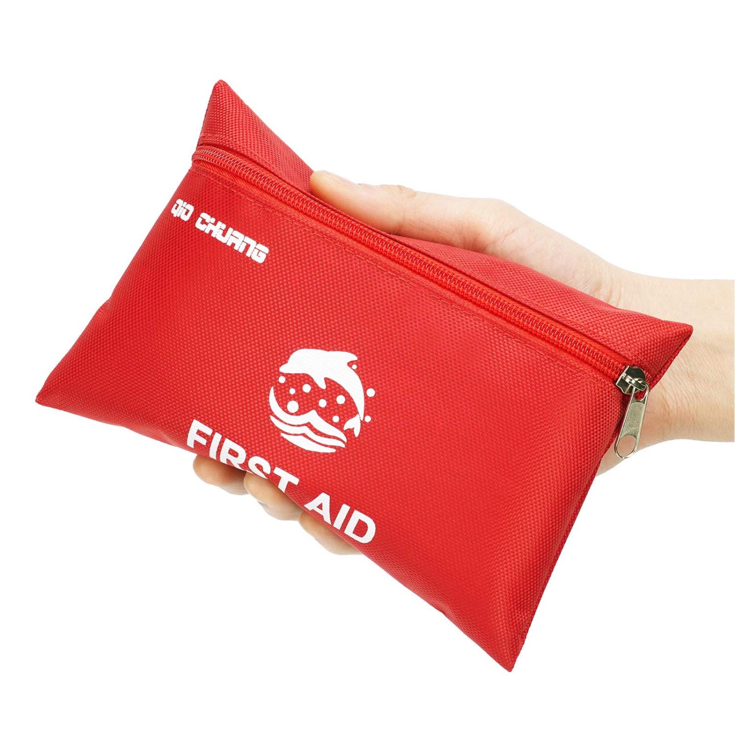 87 Piece Small Travel First Aid Kit - Clean, Treat, and Protect ...