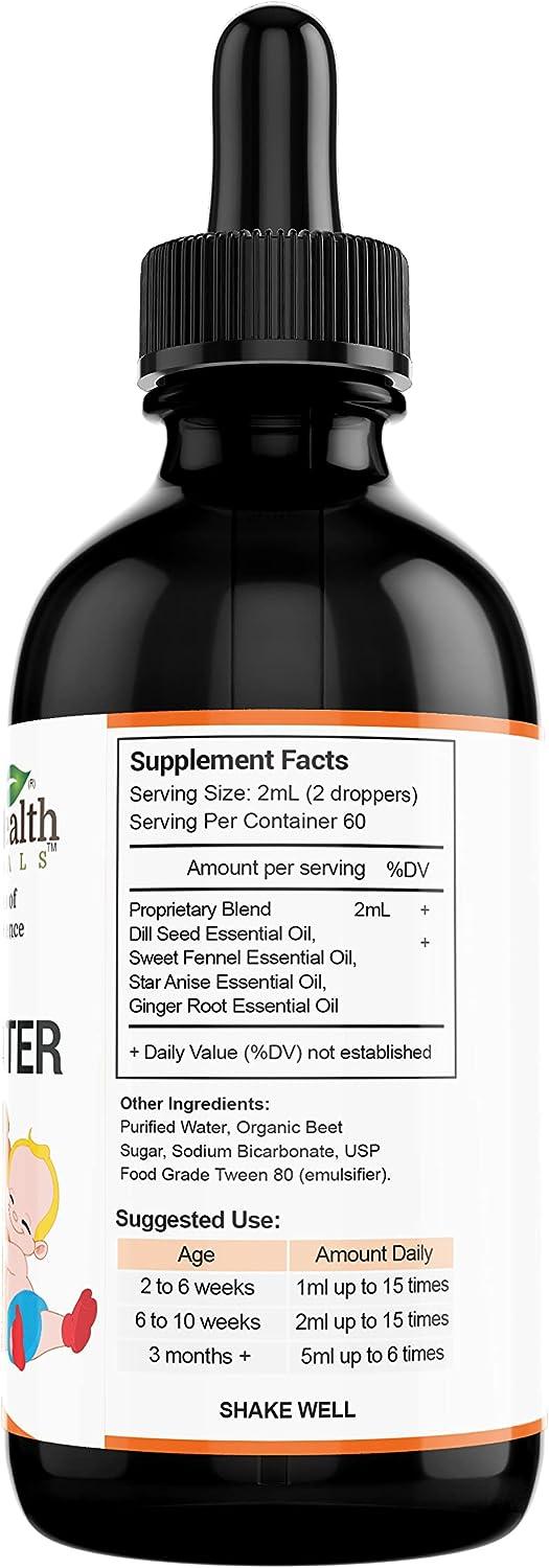 Good health Herbals Gripe Water Eases Infant Colic Hiccup Gas Relief ...