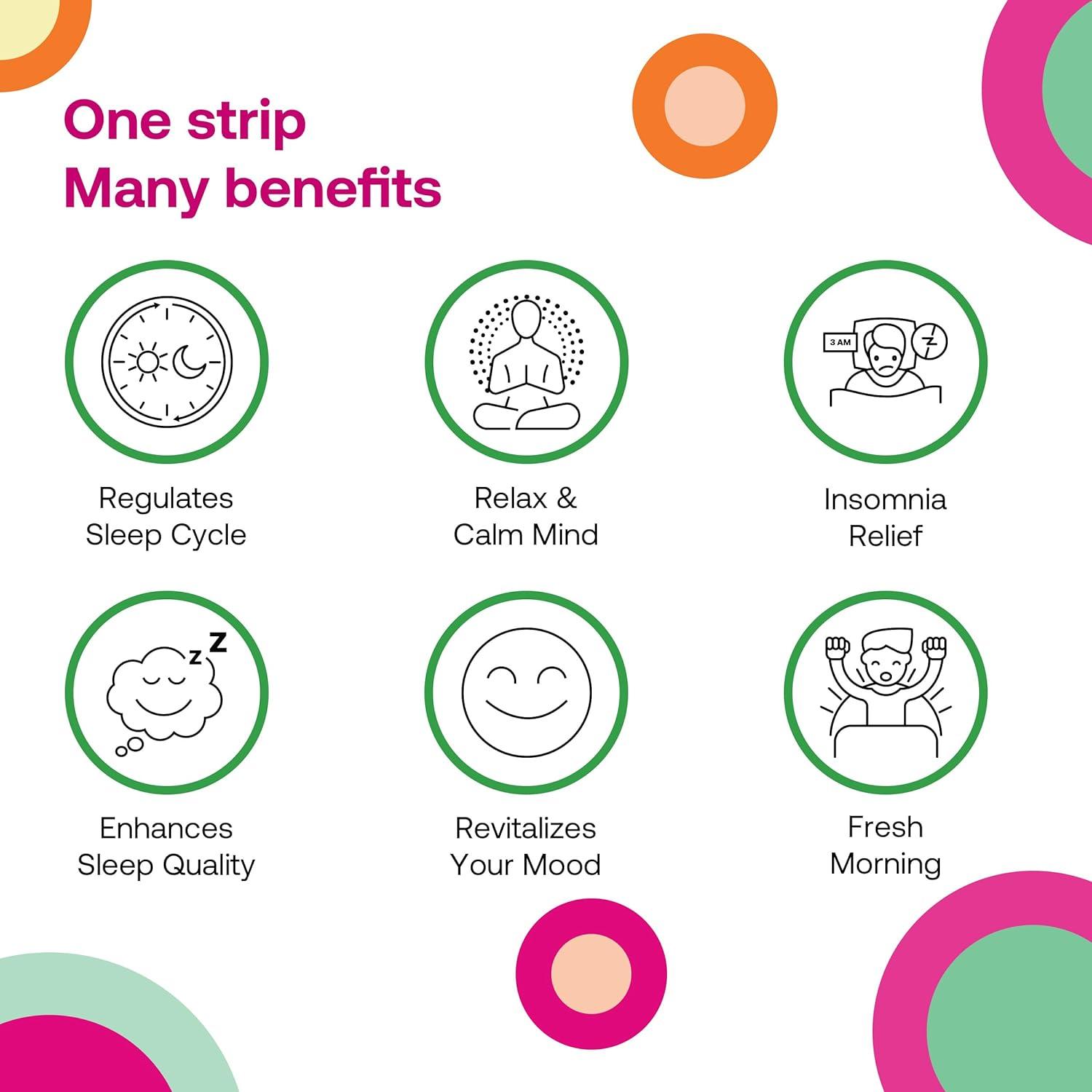 OQO Dissolvable Snooze Strips - Box of 30 Oral Thin Strips | Vegan ...