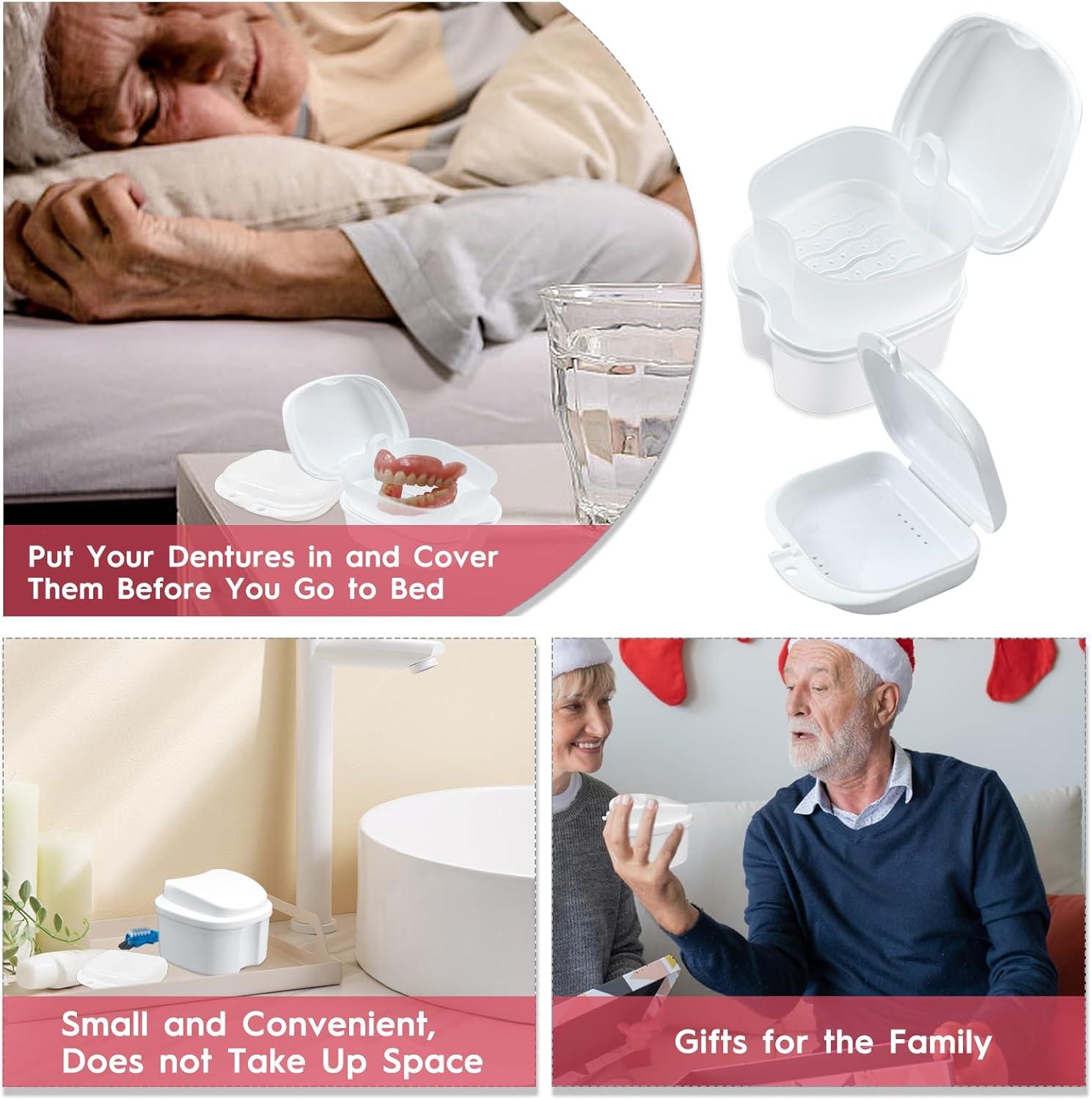 Dental Prosthetic Box Set - Orthodontic Retainer & Teeth Storage Case ...