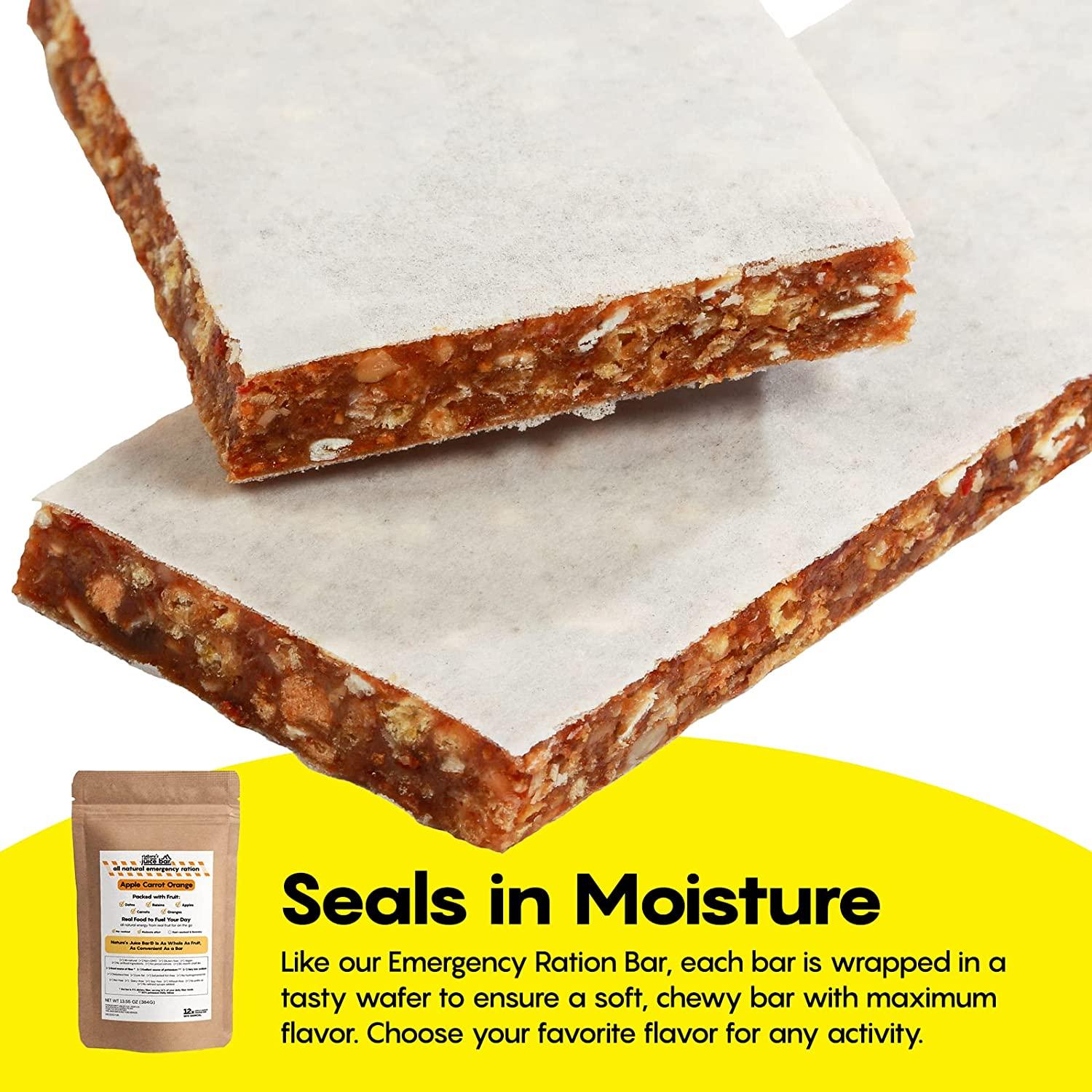 Nature s Juice Bar Apple Carrot Orange Fruit Bars - Healthy Vegan Snacks - Gluten-Free ...