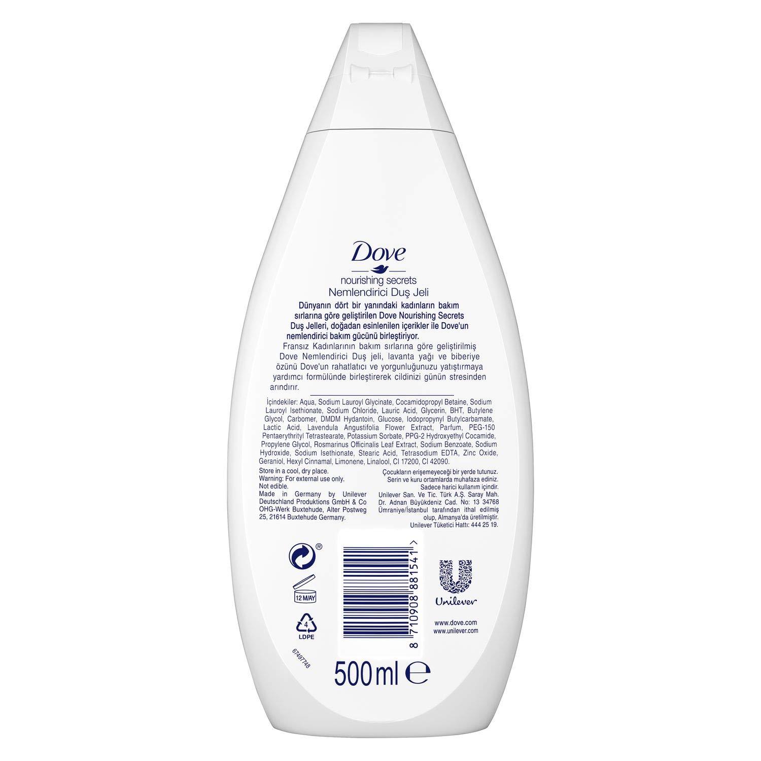 Buy Dove Relaxing Ritual Body Wash with Lavender Oil & Rosemary - 16.9 ...