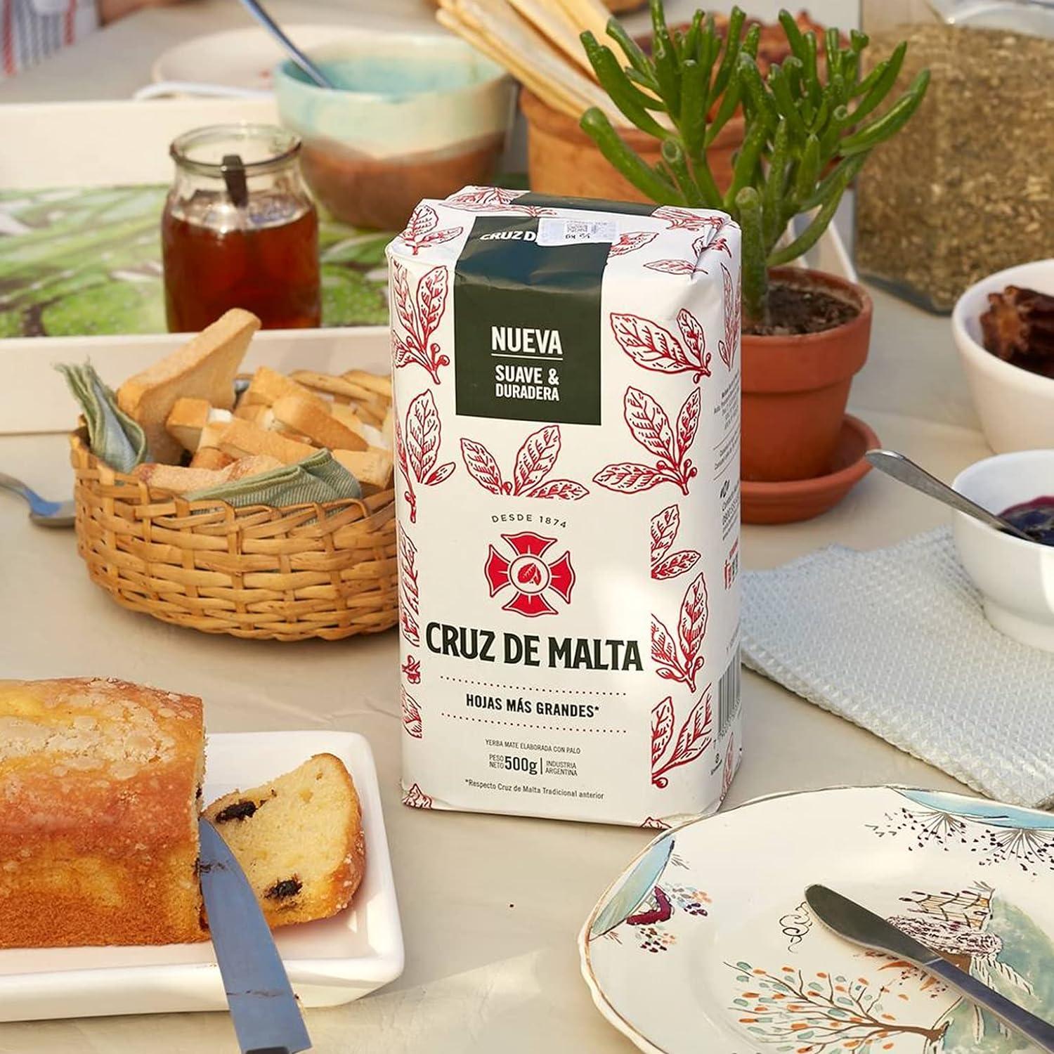 Cruz de Malta Yerba Mate Tradicional 10 kg - Authentic Argentine Mate ...