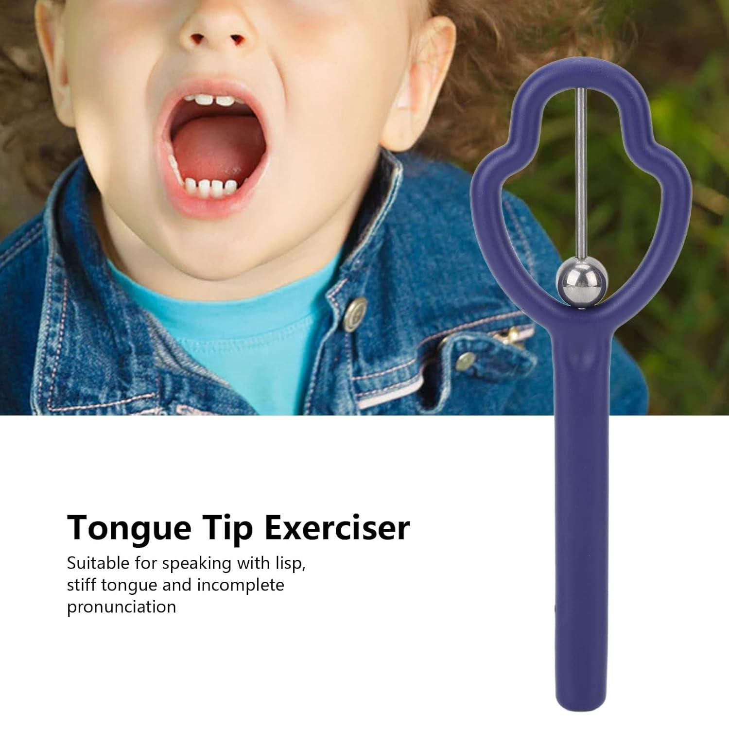 Tongue Tip Trainer - Portable Mouth Muscle Training Device for Clear ...