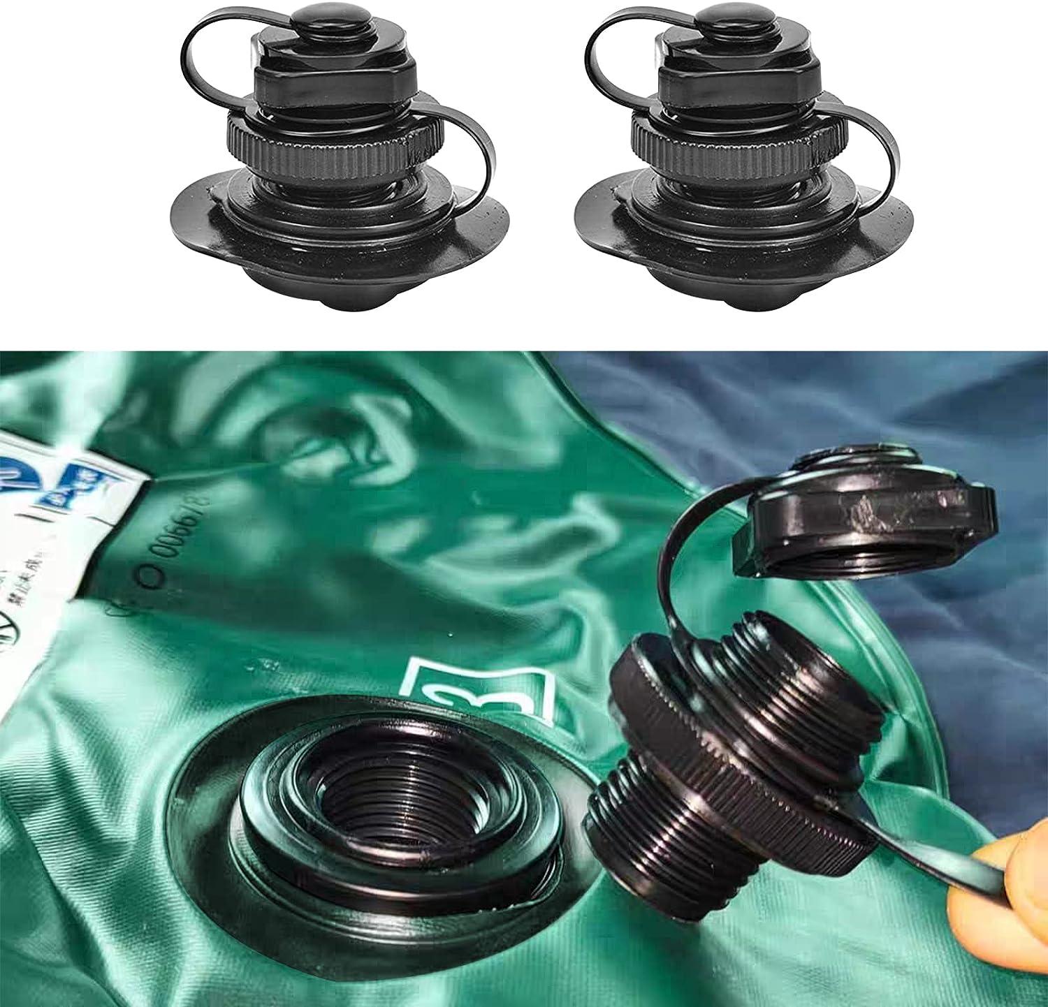 Inflatable Boat Spiral Air Plugs - 2 Pack, One-way Inflation ...