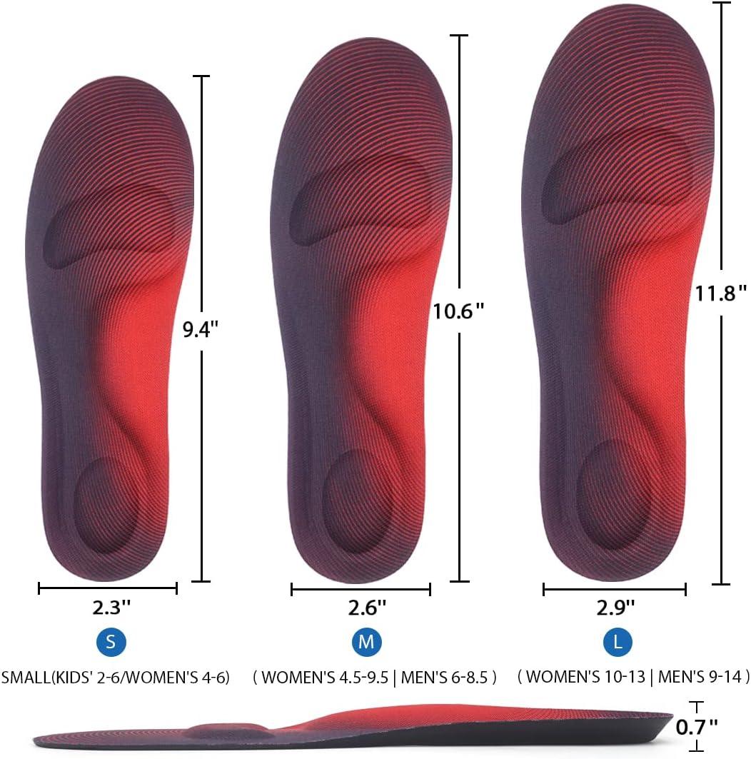 Dr. Foot Arch Support Insoles - Plantar Fasciitis & Heel Pain Relief ...