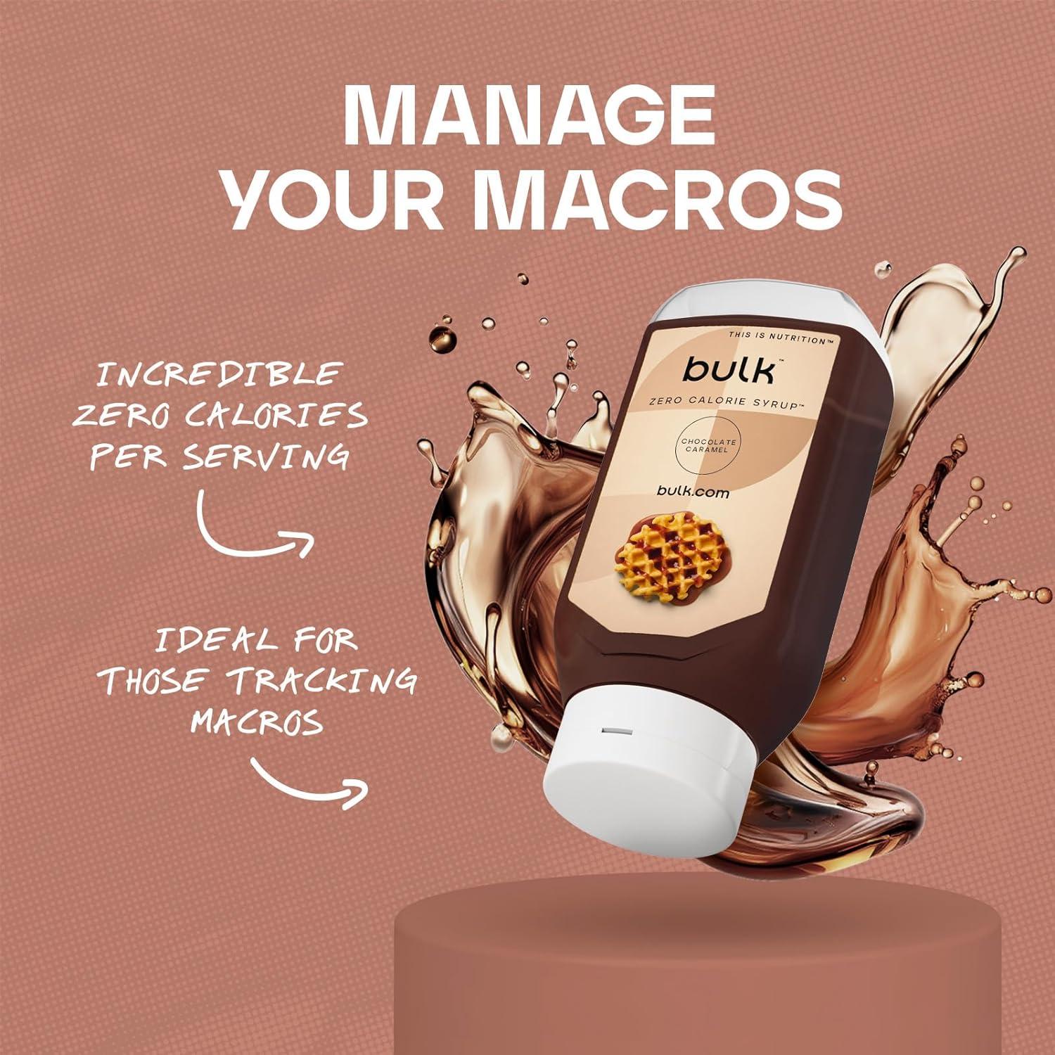 Zero Calorie Sugar-Free Chocolate Caramel Syrup - 400ml (Bulk) | Buy ...