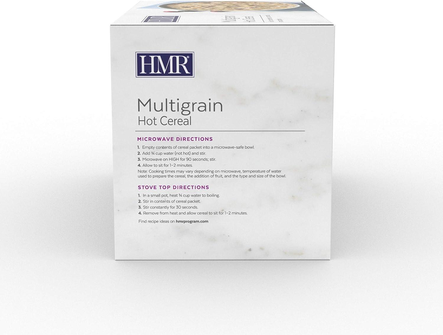 HMR Multigrain Hot Cereal - Hearty Breakfast or Snack for Weight ...