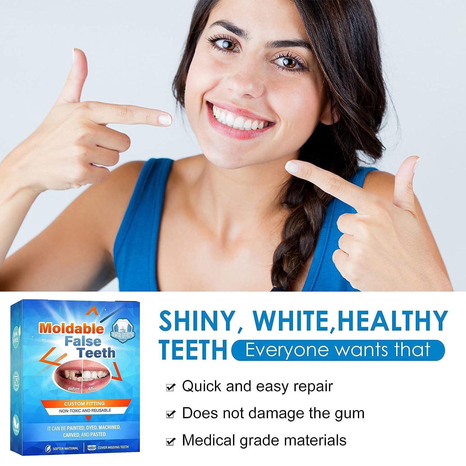 Temporary Tooth Repair Kit - Fix Missing & Broken Teeth, Regain ...