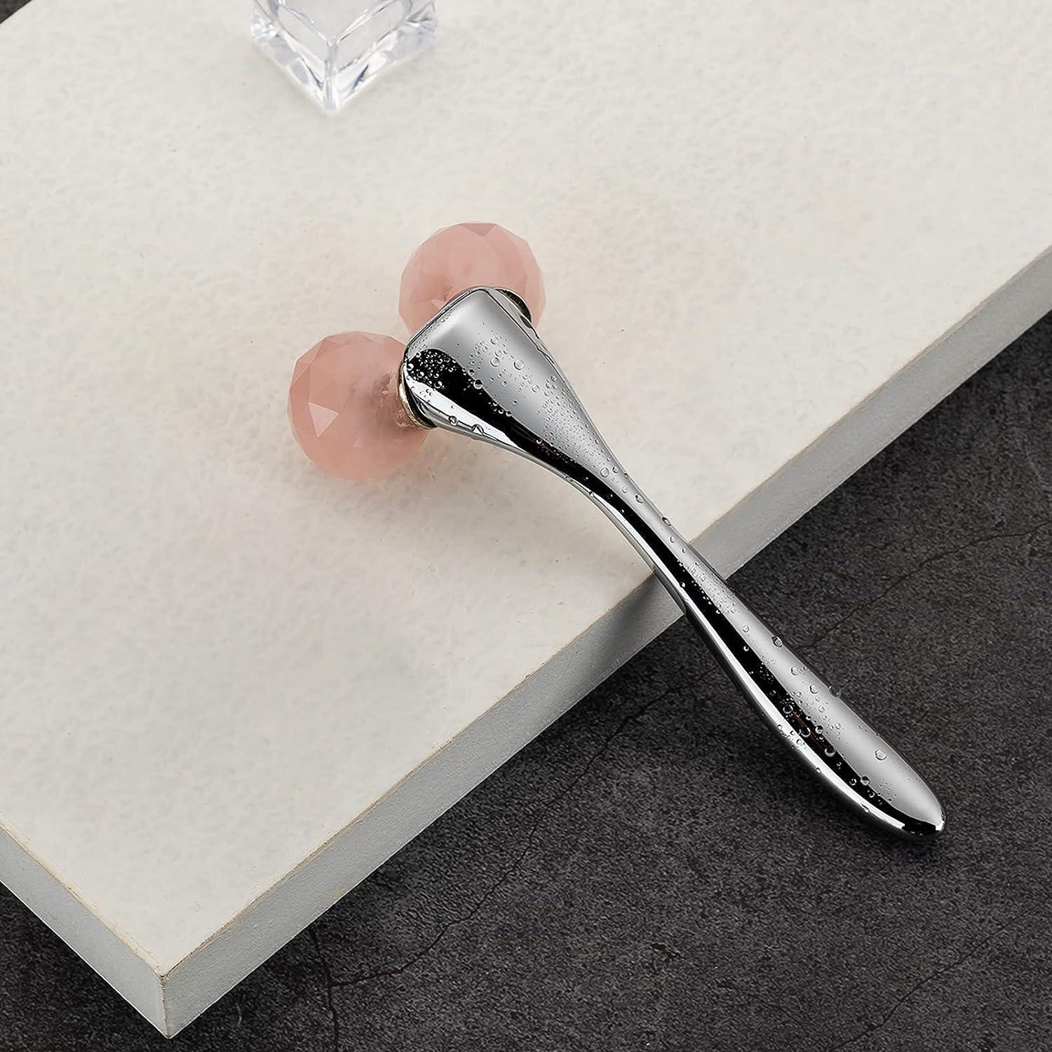 Tekson 3D Jade Roller Face Massager for Skin Tightening & Anti-Aging ...