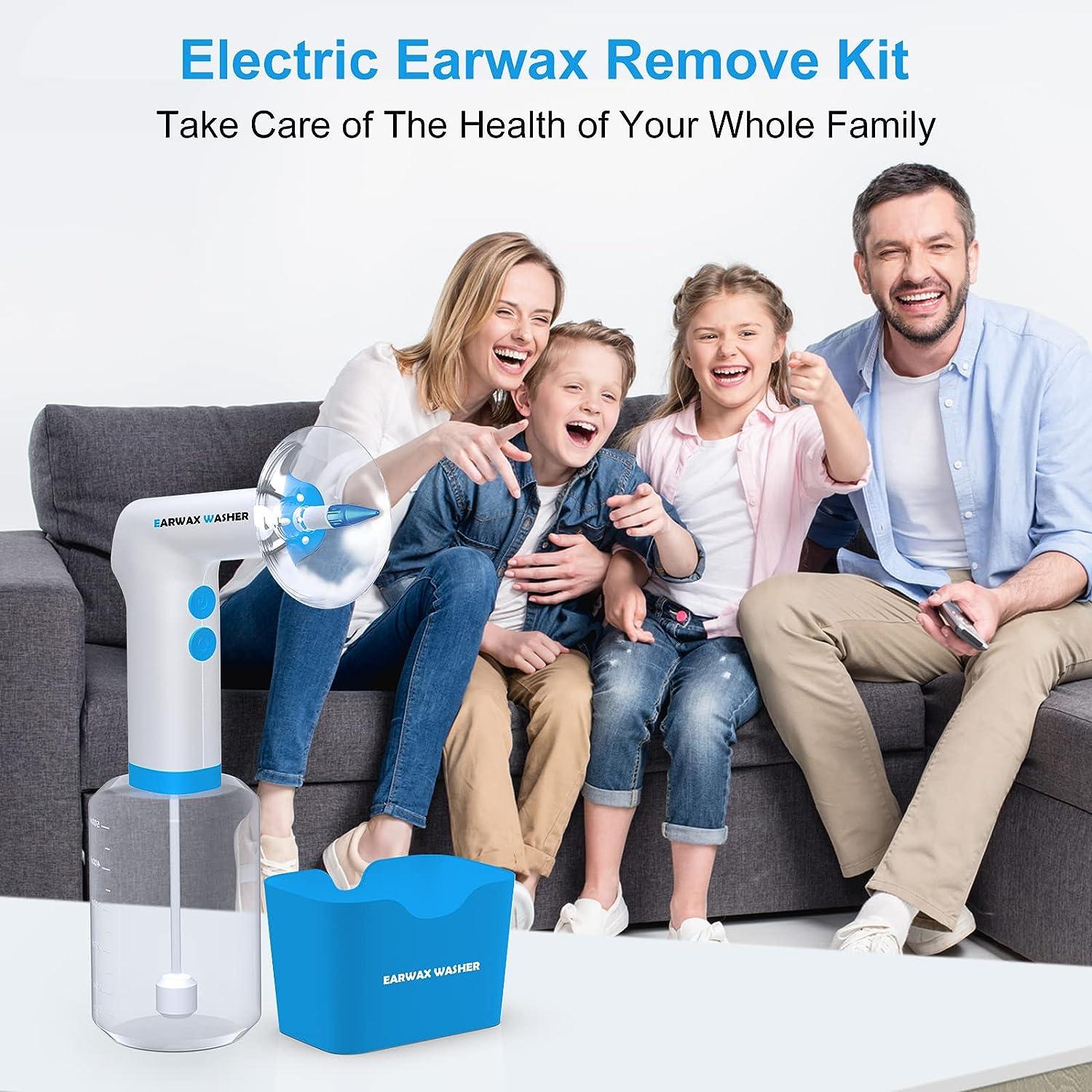 Electric Ear Wax Removal Kit - Complete Ear Cleaning System for Adults ...