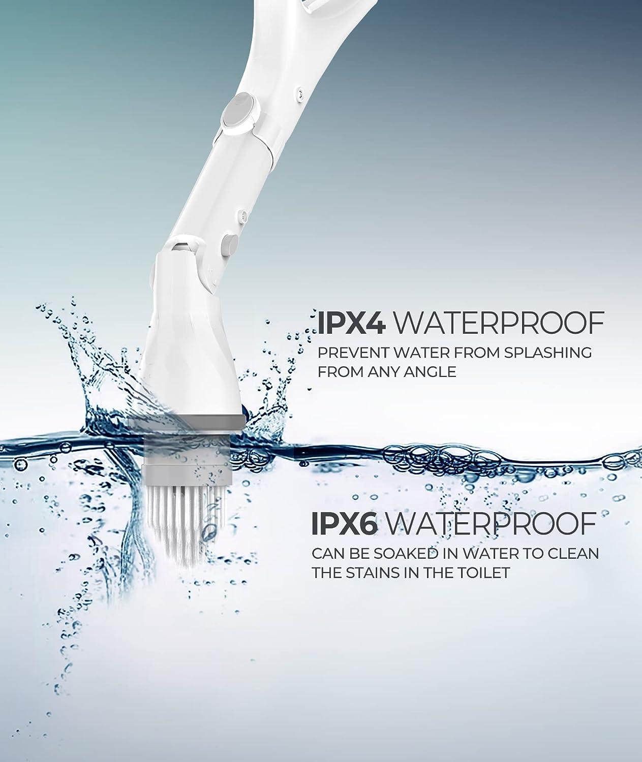 SCARSON Electric Spin Scrubber with Ergonomic Handle and 2 Speed ...