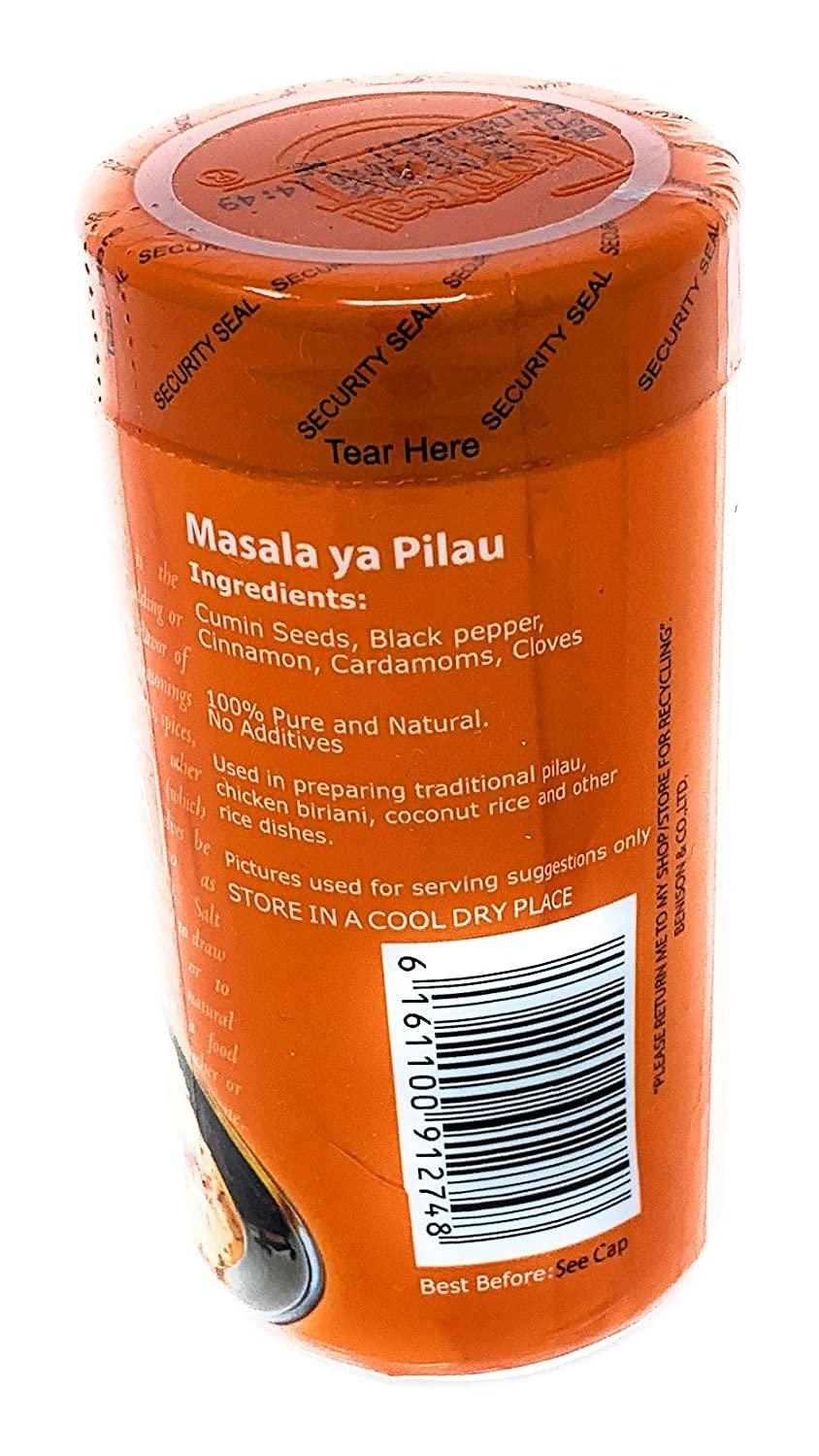 Tropical Heat Pilau Masala Spice Seasoning 3.53oz - Authentic Blend for ...