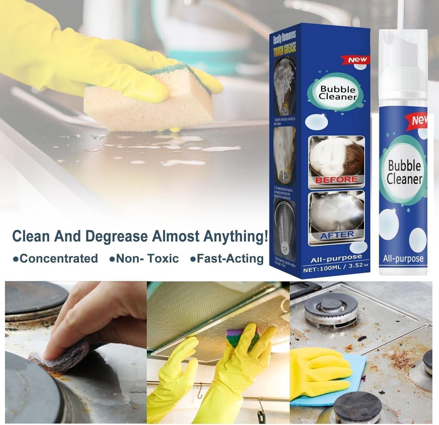 All-Purpose Rinse-Free Cleaning Spray Bubble Cleaner All Purpose The ...