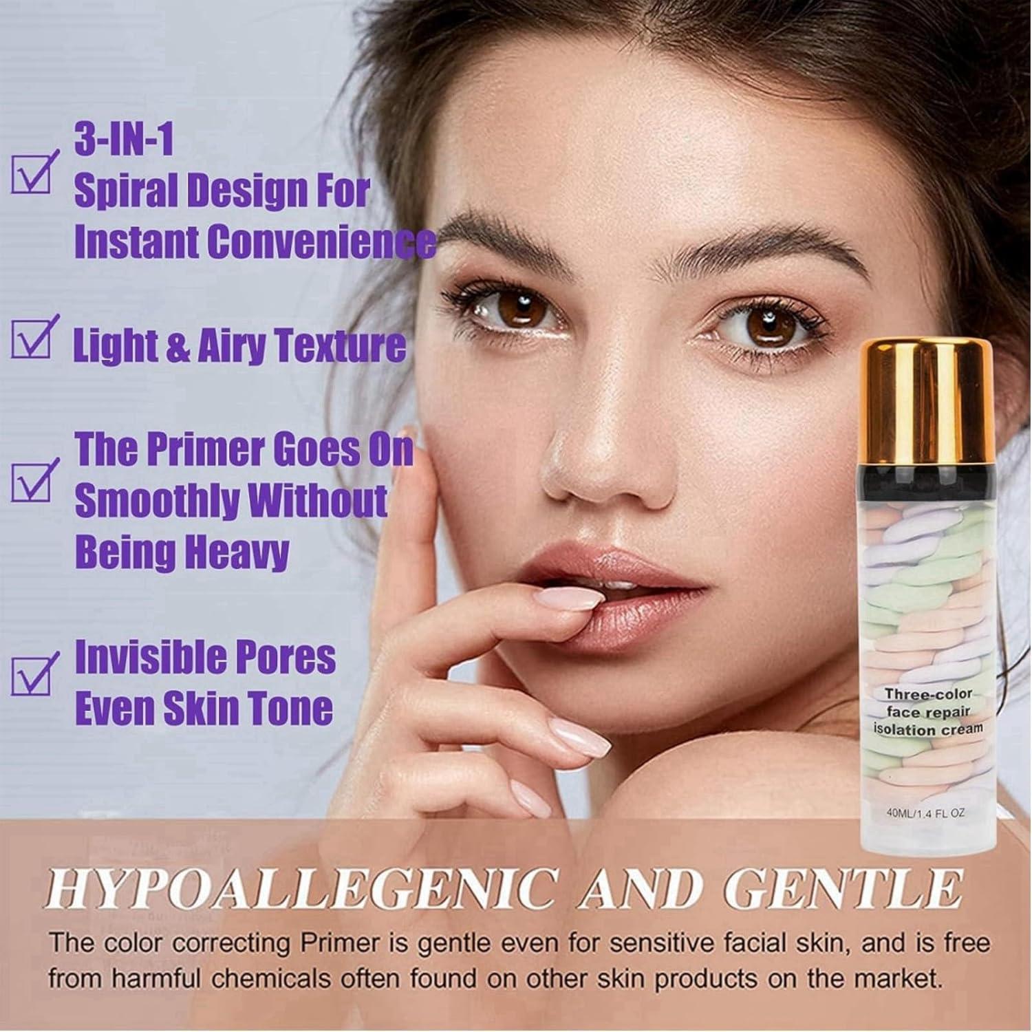 One-Step Colour Correcting Primer | Pore Concealer & Face Base Primer ...