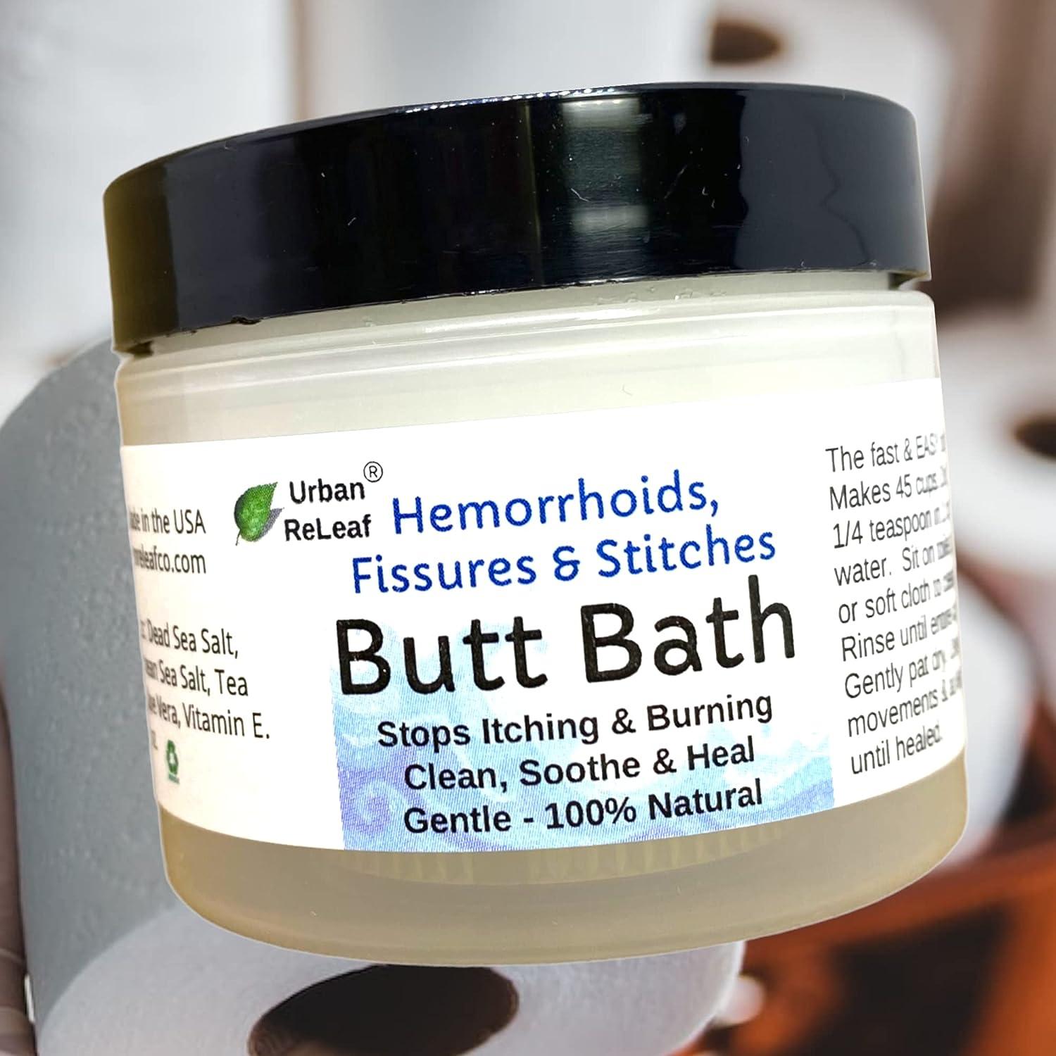 Urban ReLeaf Butt Bath - Fast Relief for Hemorrhoids, Fissures ...