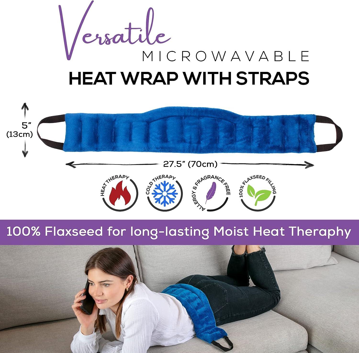 Neck Heating Pad - Microwavable for Pain Relief | Neck & Shoulder Heat ...