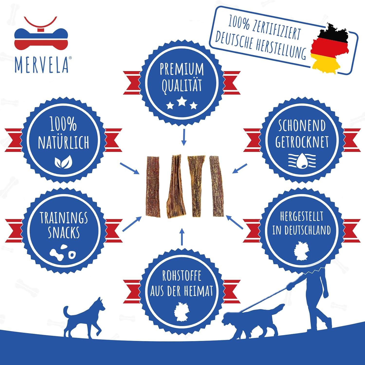 Mervela D rrfleisch for Dogs 1kg | Healthy 100% Beef Dog Snack ...